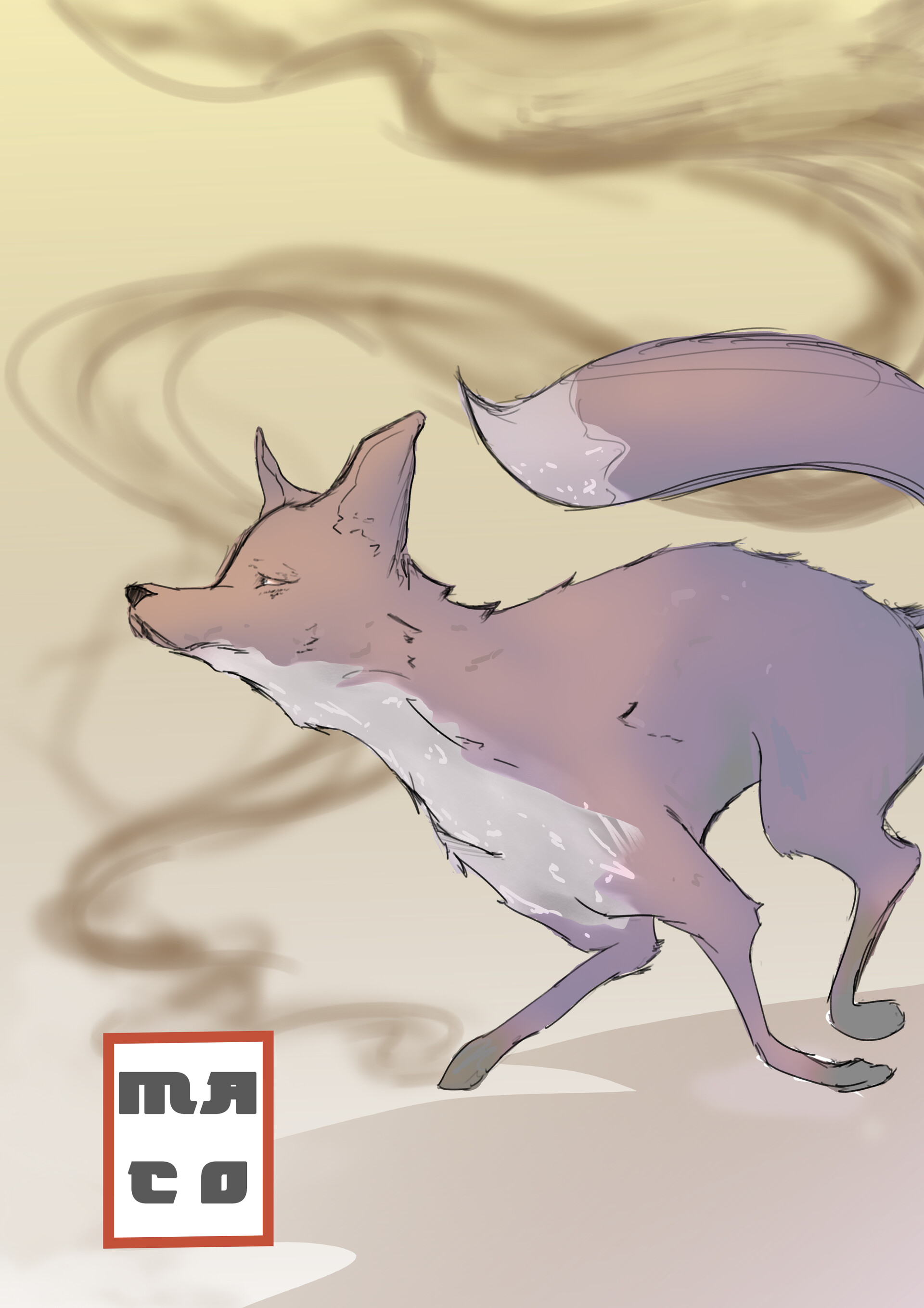 ArtStation - Sand Fox