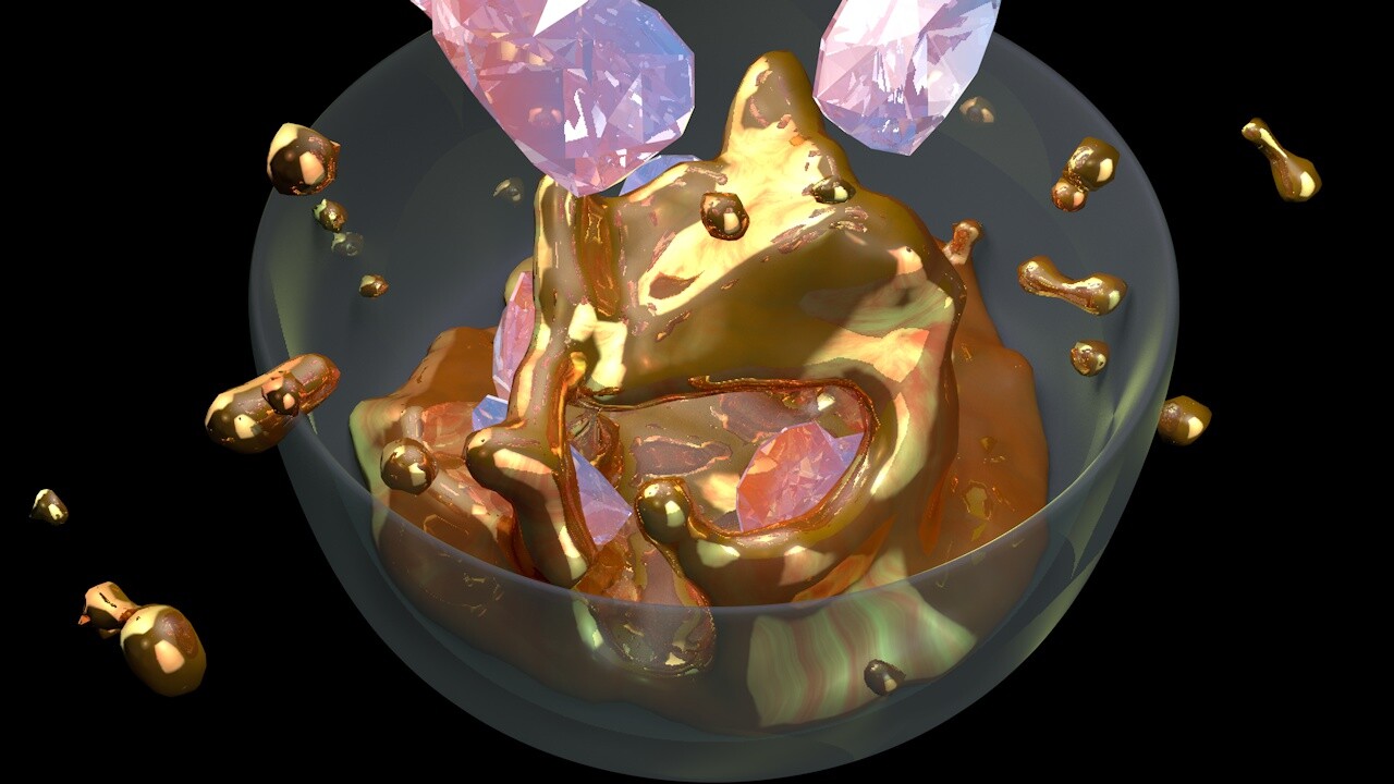 ArtStation - liquid animation