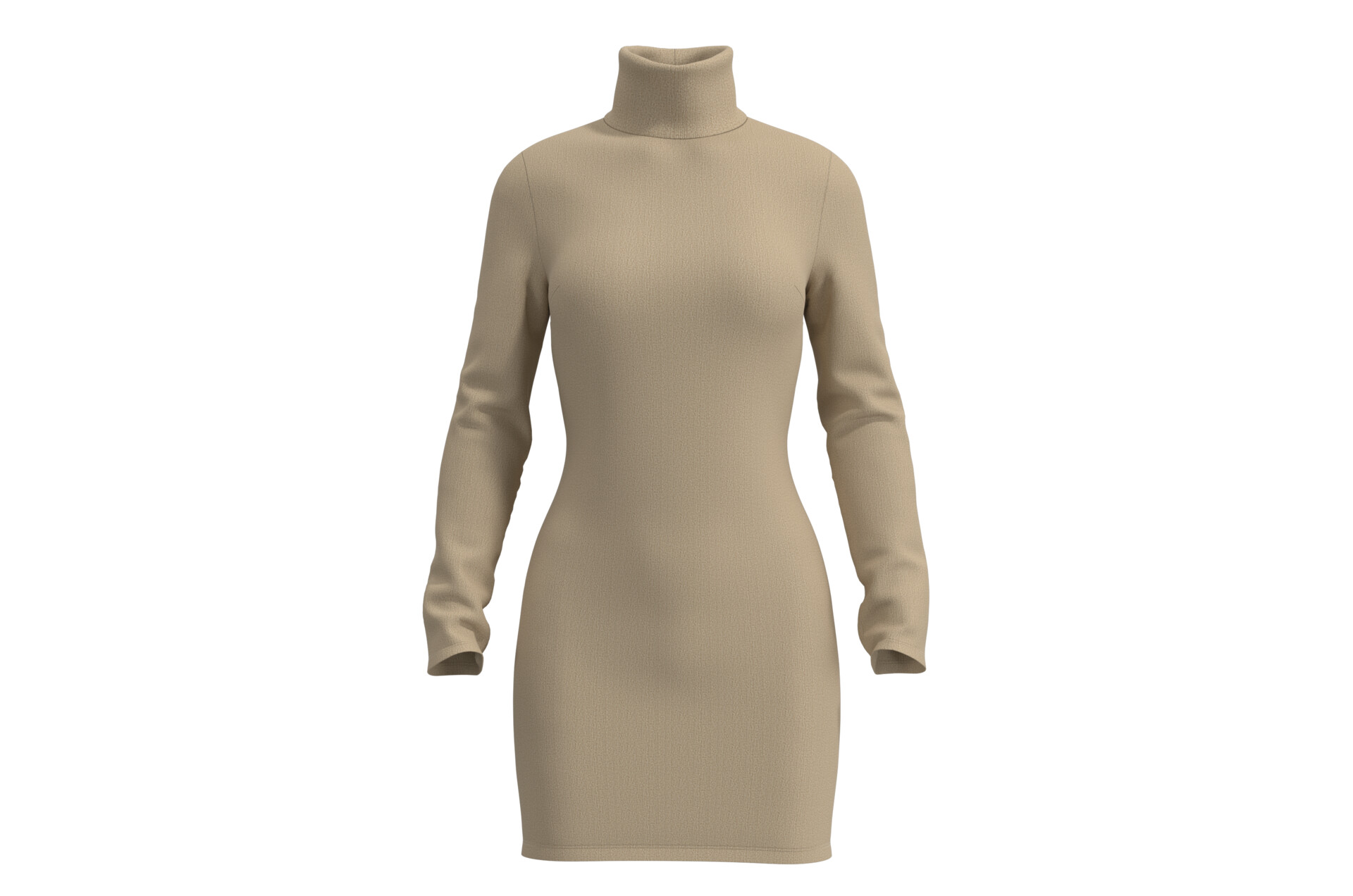 ArtStation - Women’s form-fitting waist dress女式合体收腰连衣裙