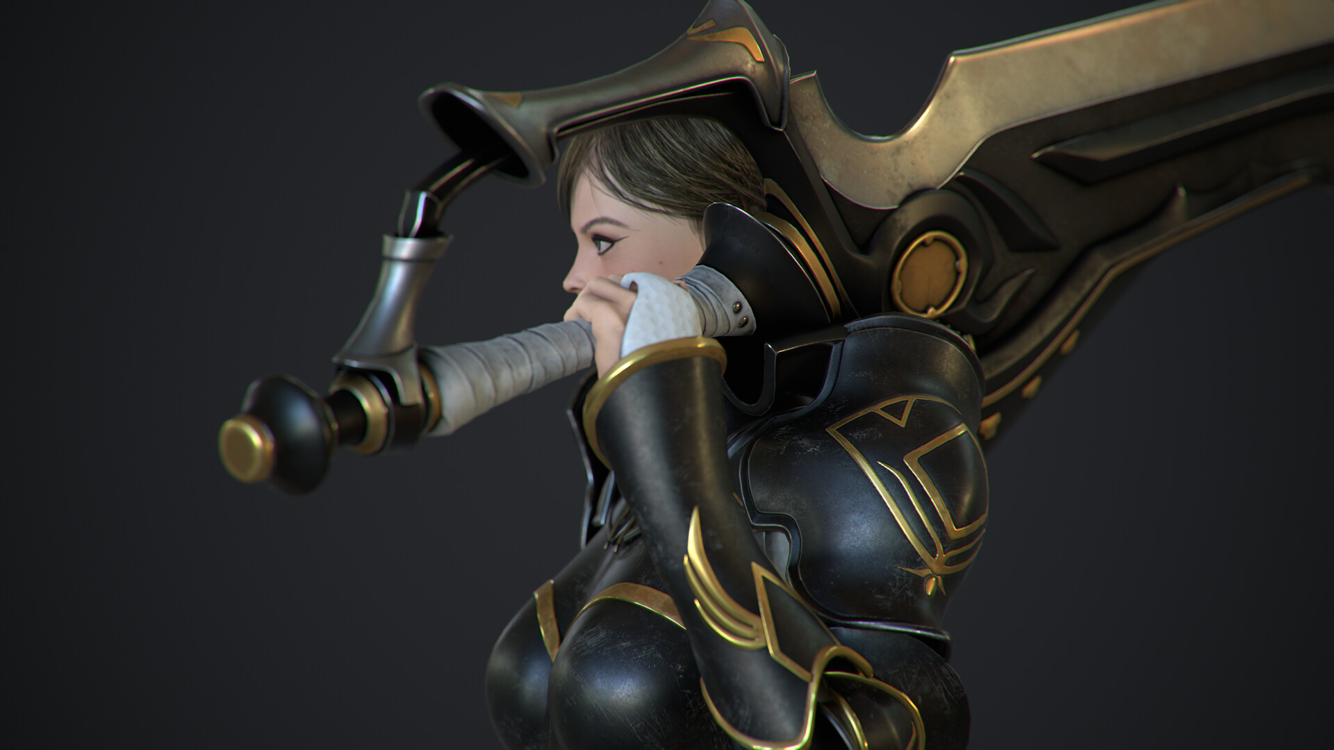 The Art of Marc Tan - Knight of The Greatsword