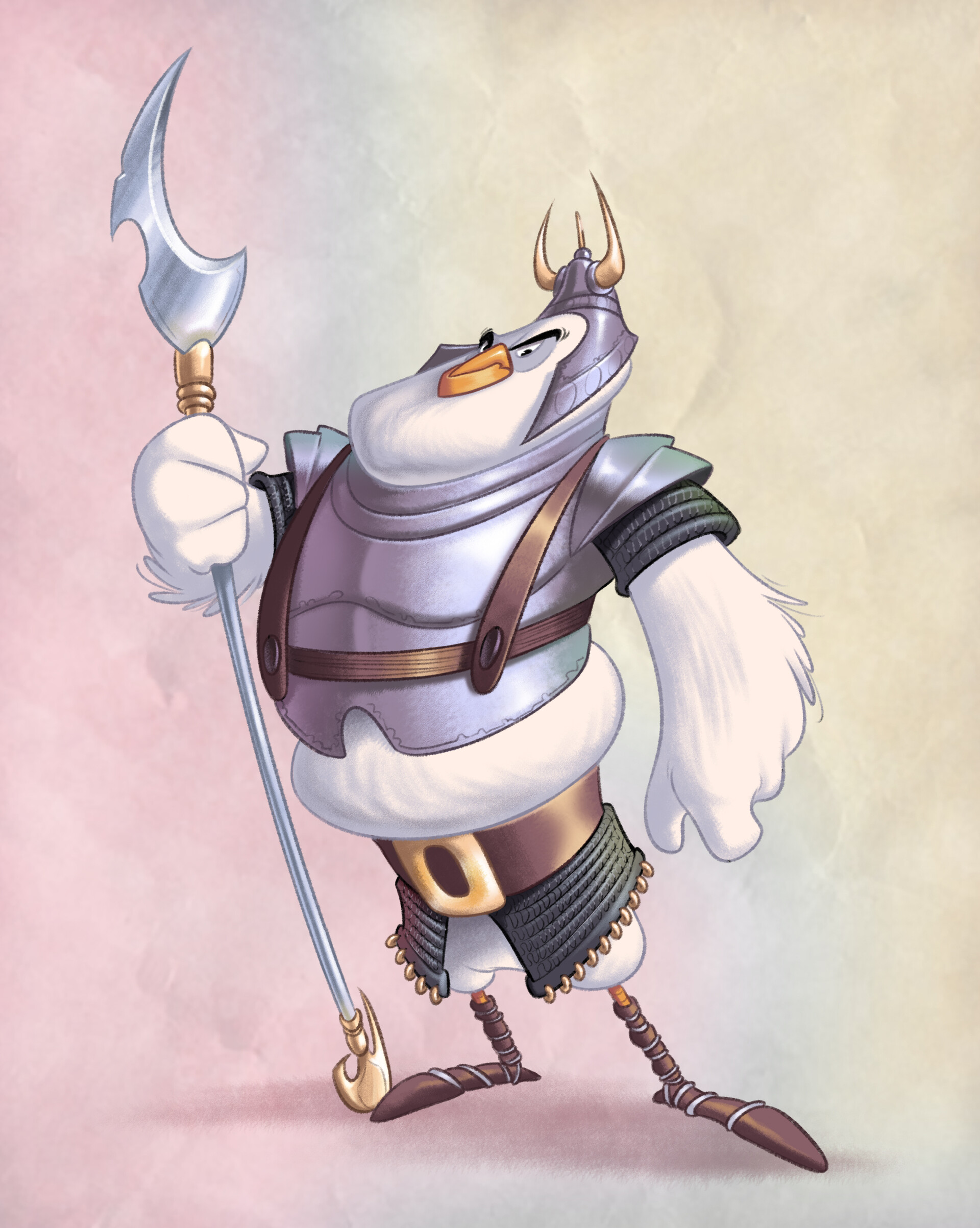 ArtStation - Bird Warrior