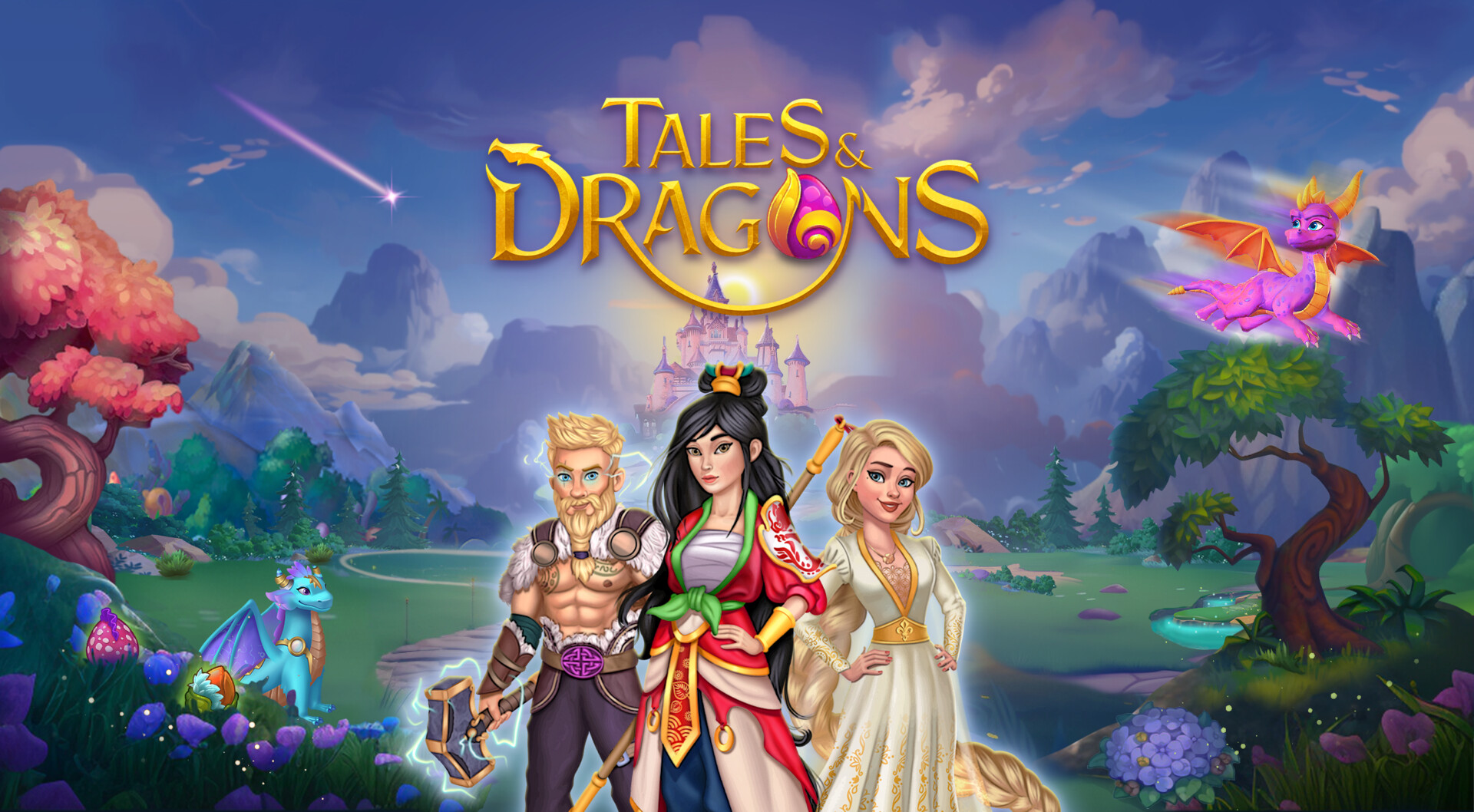 ArtStation - Tales & Dragons: Merge Puzzle Games - Fairy Tale themed ...