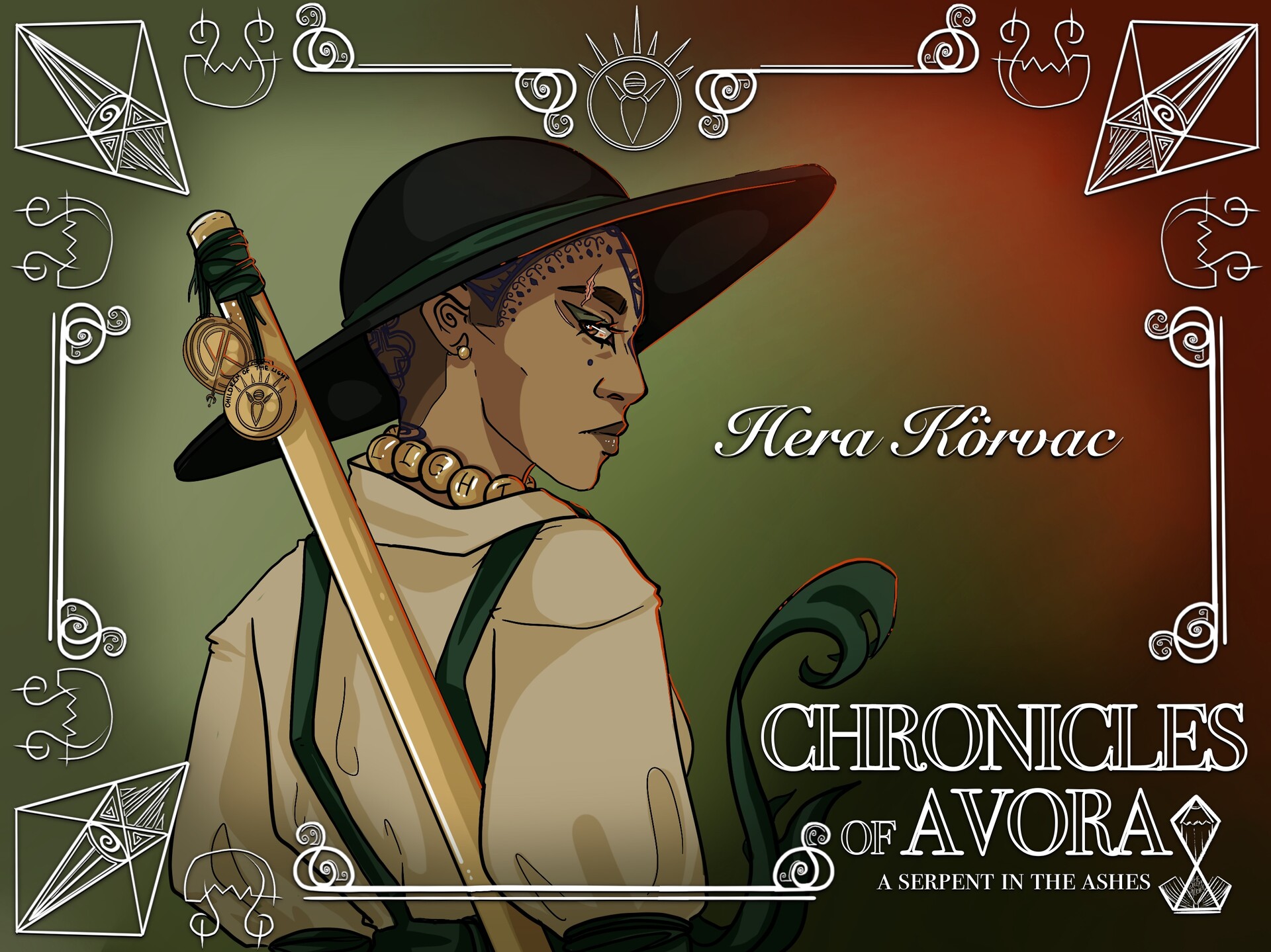 ArtStation - Character card - Hera Korvac - S1