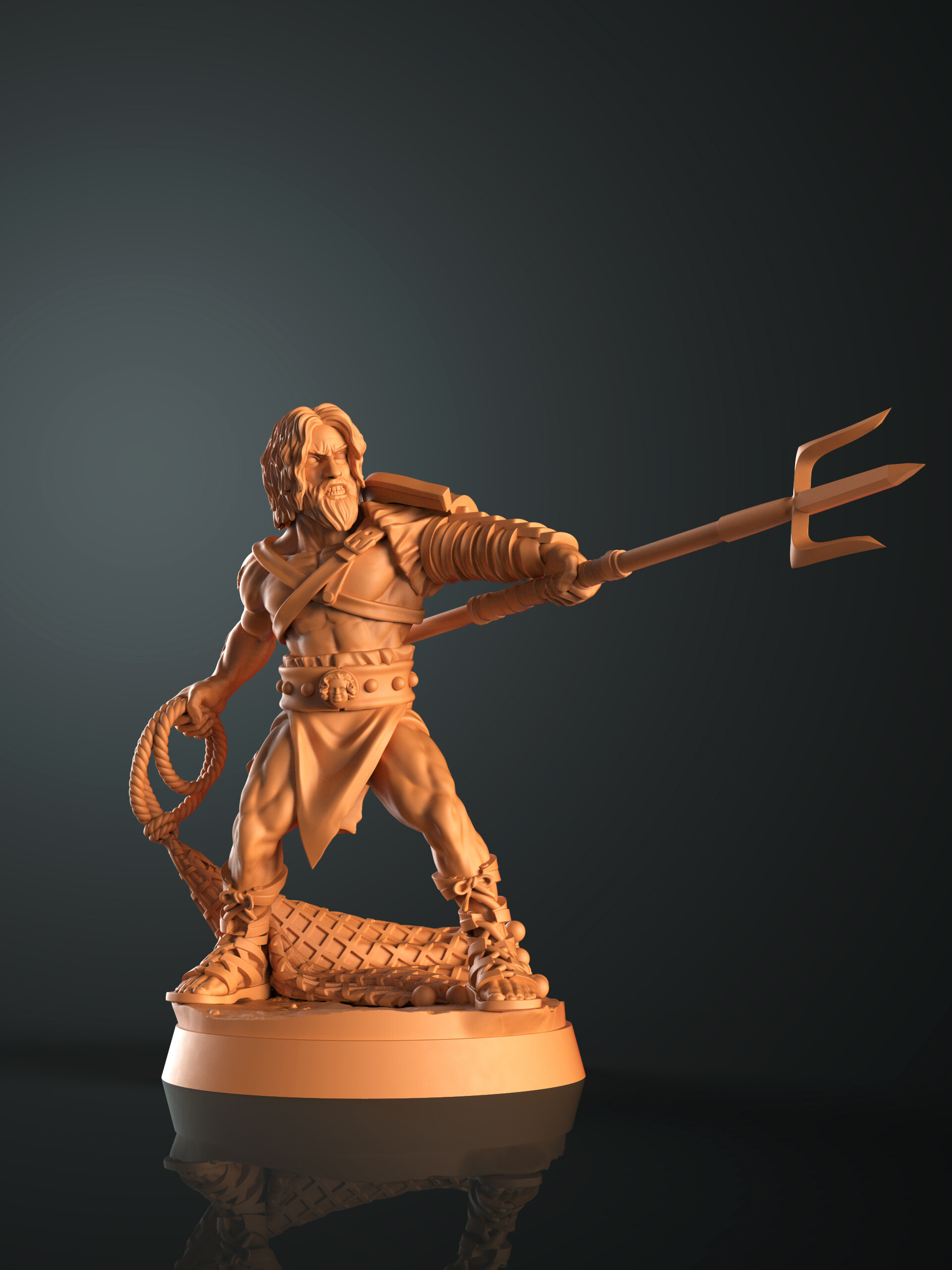 ArtStation - Retiarius - Jugula miniature