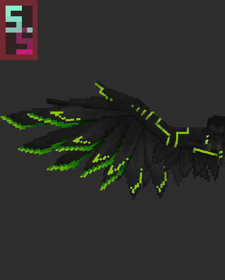 ArtStation - Technical neon wings