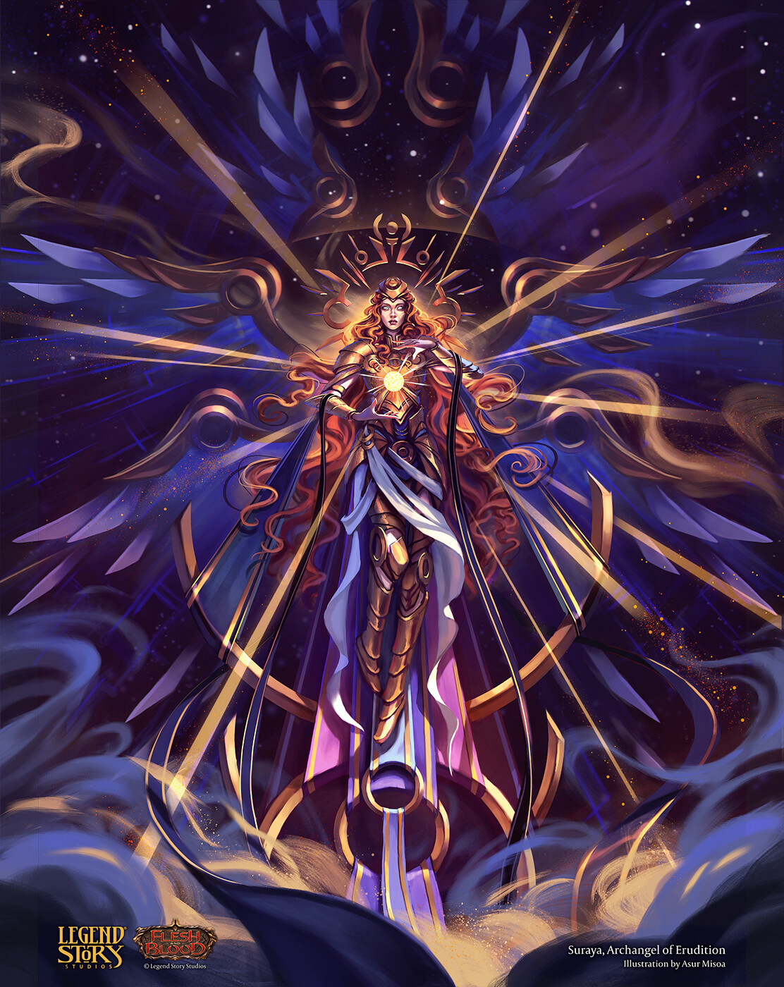 ArtStation - Suraya, Archangel of Erudition