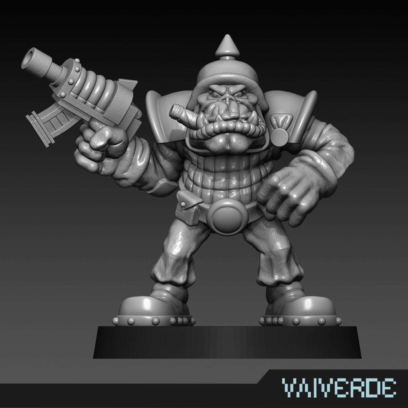 ArtStation - SPACE ORK MINIATURE