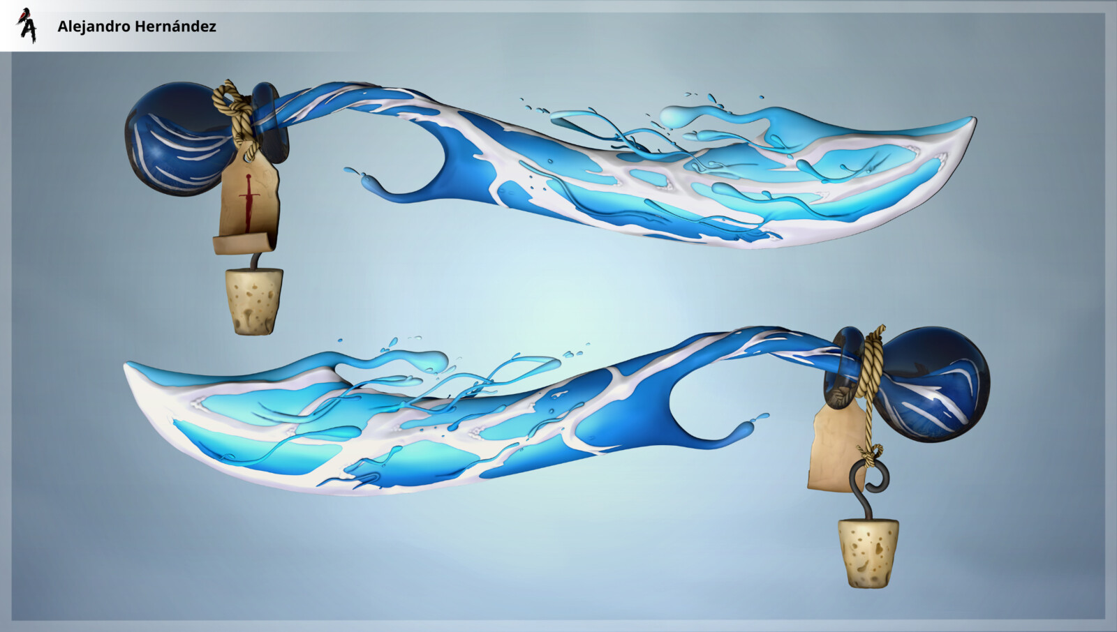alejandro hernandez - water sword