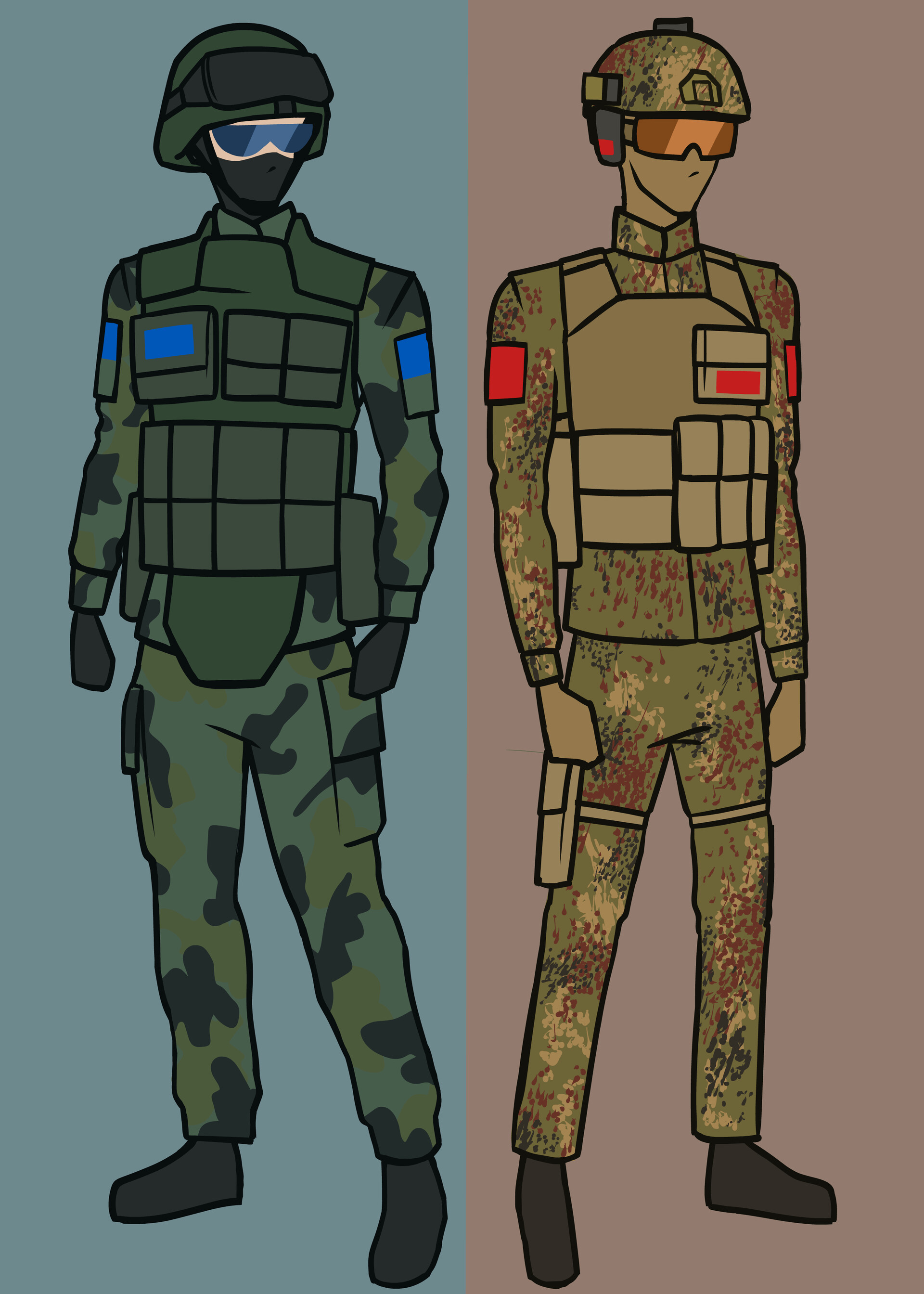 ArtStation - V+ Eagle & Raven Infantry