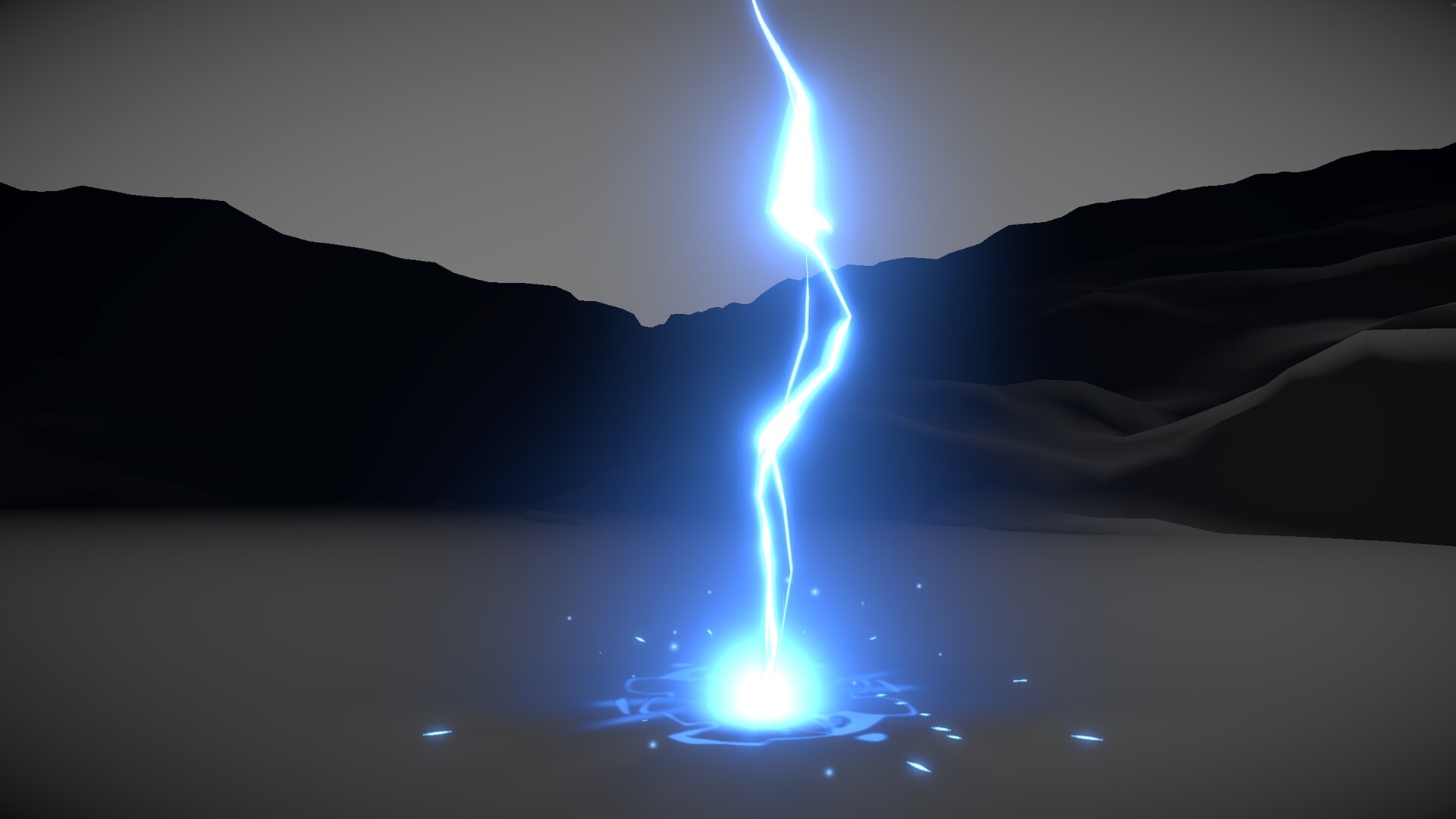 Gabriel Aguiar - Unity VFX - Lightning Strike Effect