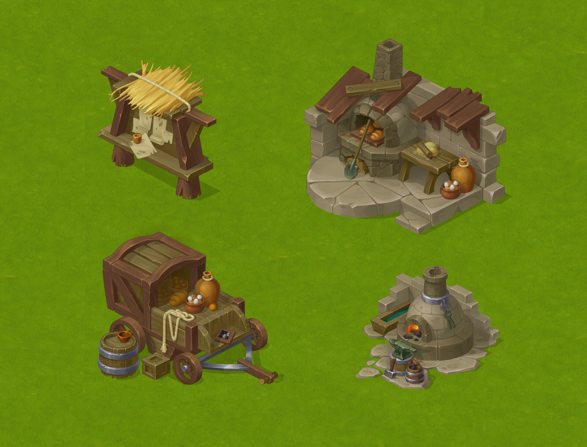 ArtStation - Medieval objects