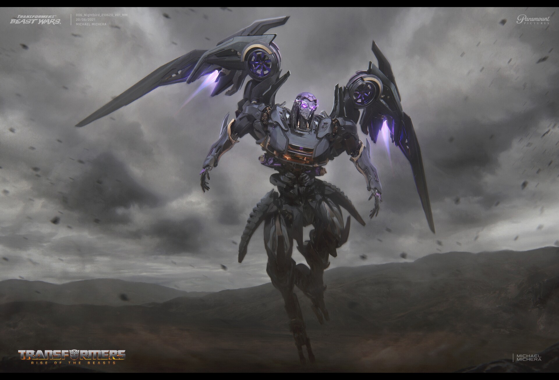 Michael Michera - Enter the Nightbird - "Transformers: Rise Of The Beasts"