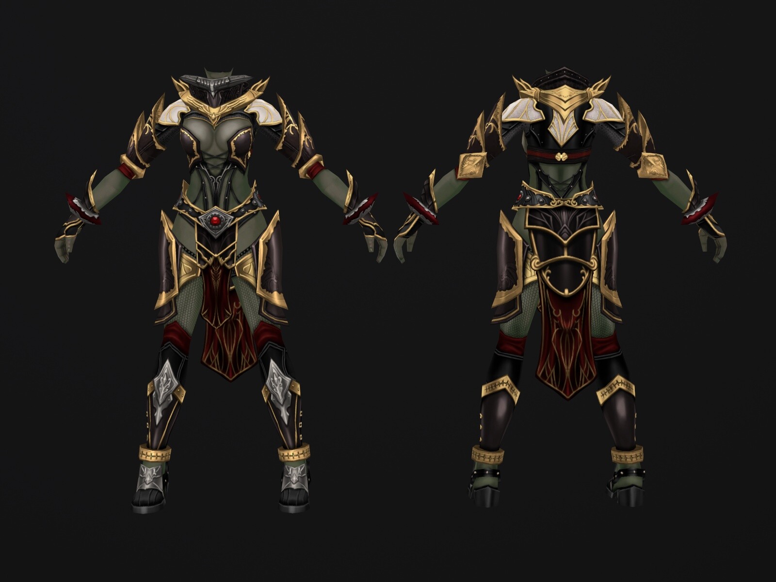 Frostydrop - Hand-Painted Costume Art