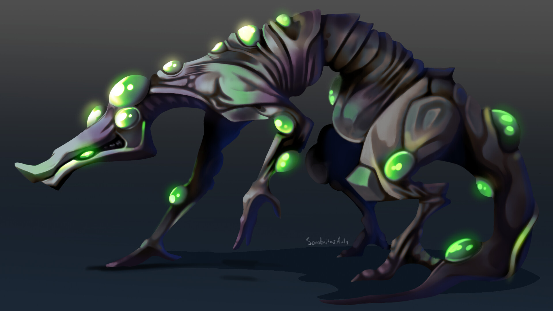 ArtStation - Mutant creature exploration