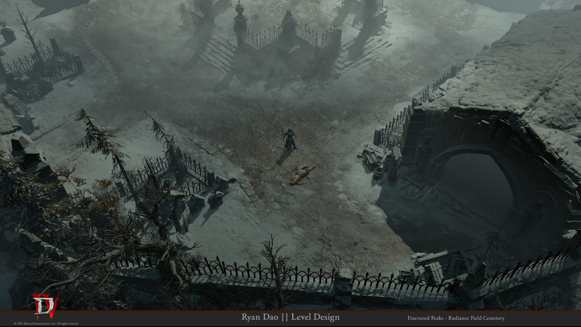 Ryan Dao - Diablo IV - Radiance Field Cemetery - Level Design