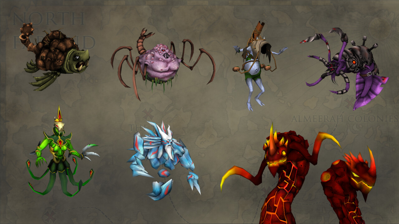 ArtStation - Kultan - Creatures