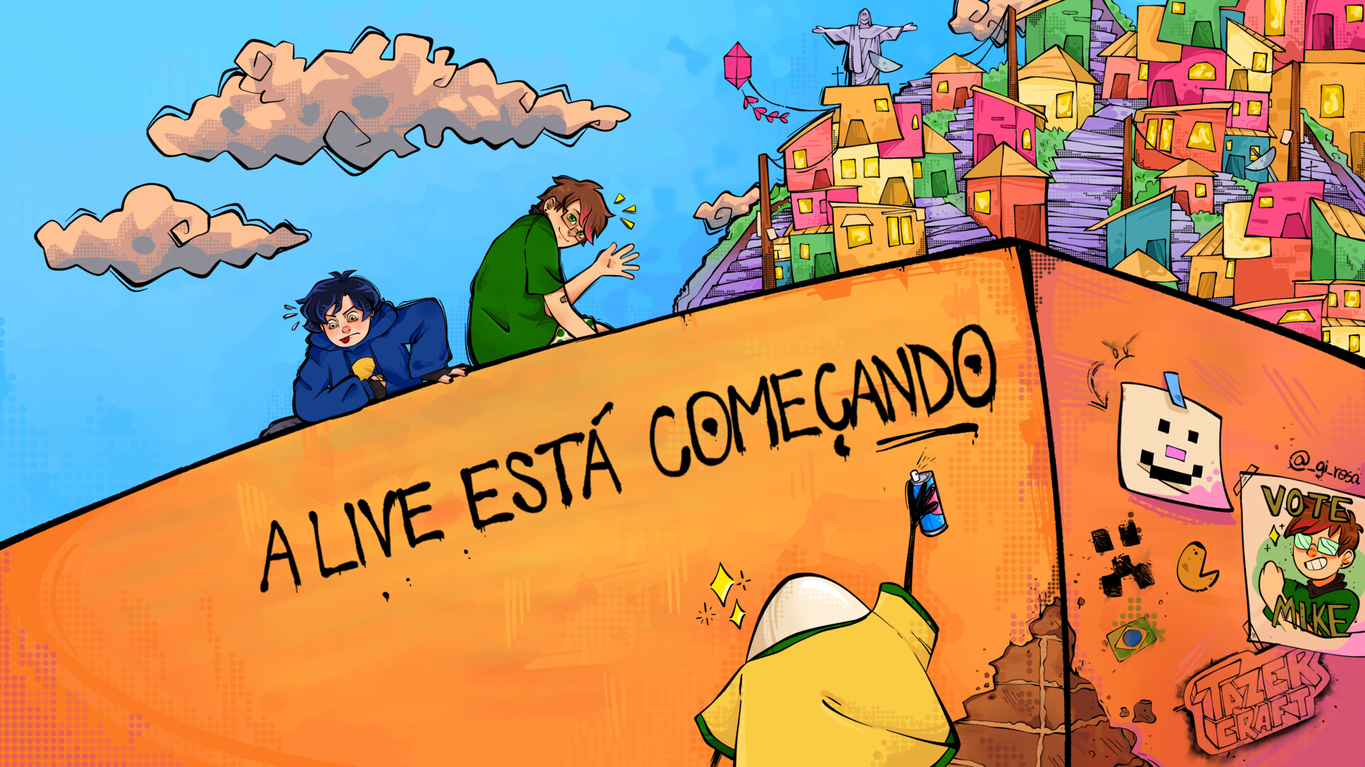 ArtStation - QSMP Favela