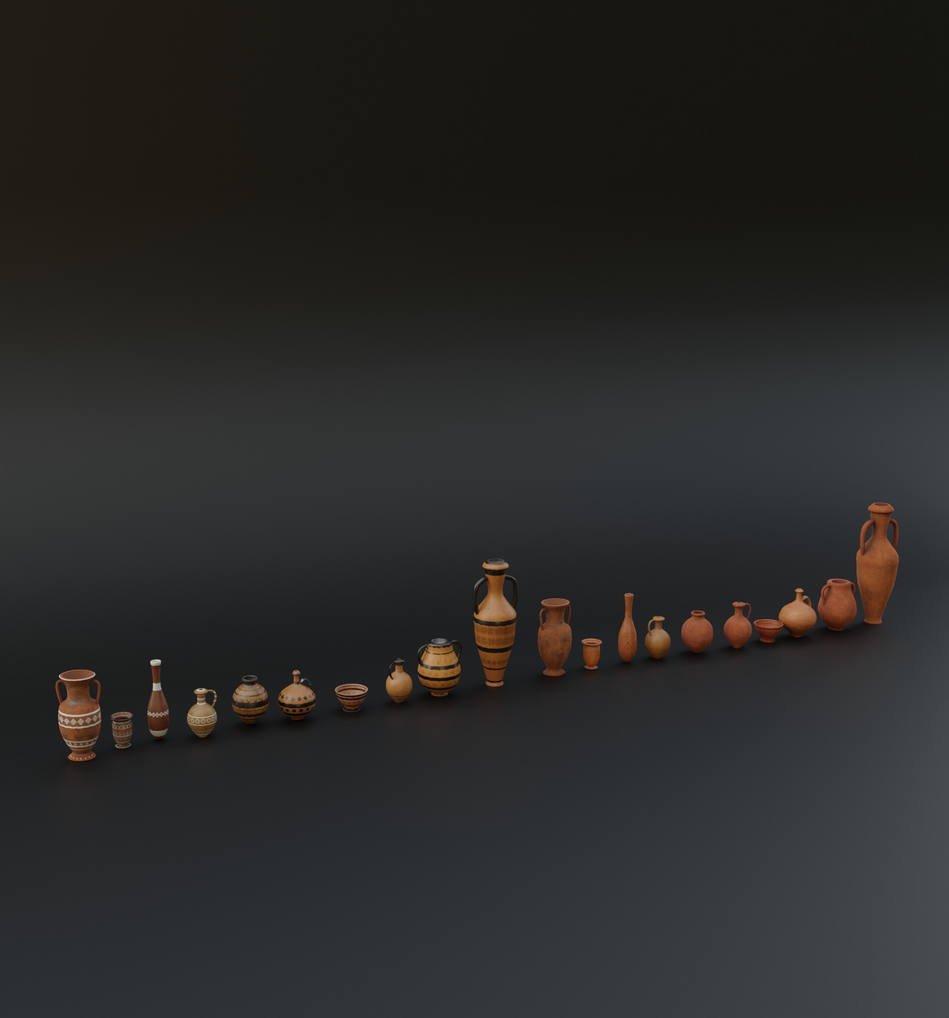 ArtStation - Ancient Roman type inspired Vase Pack