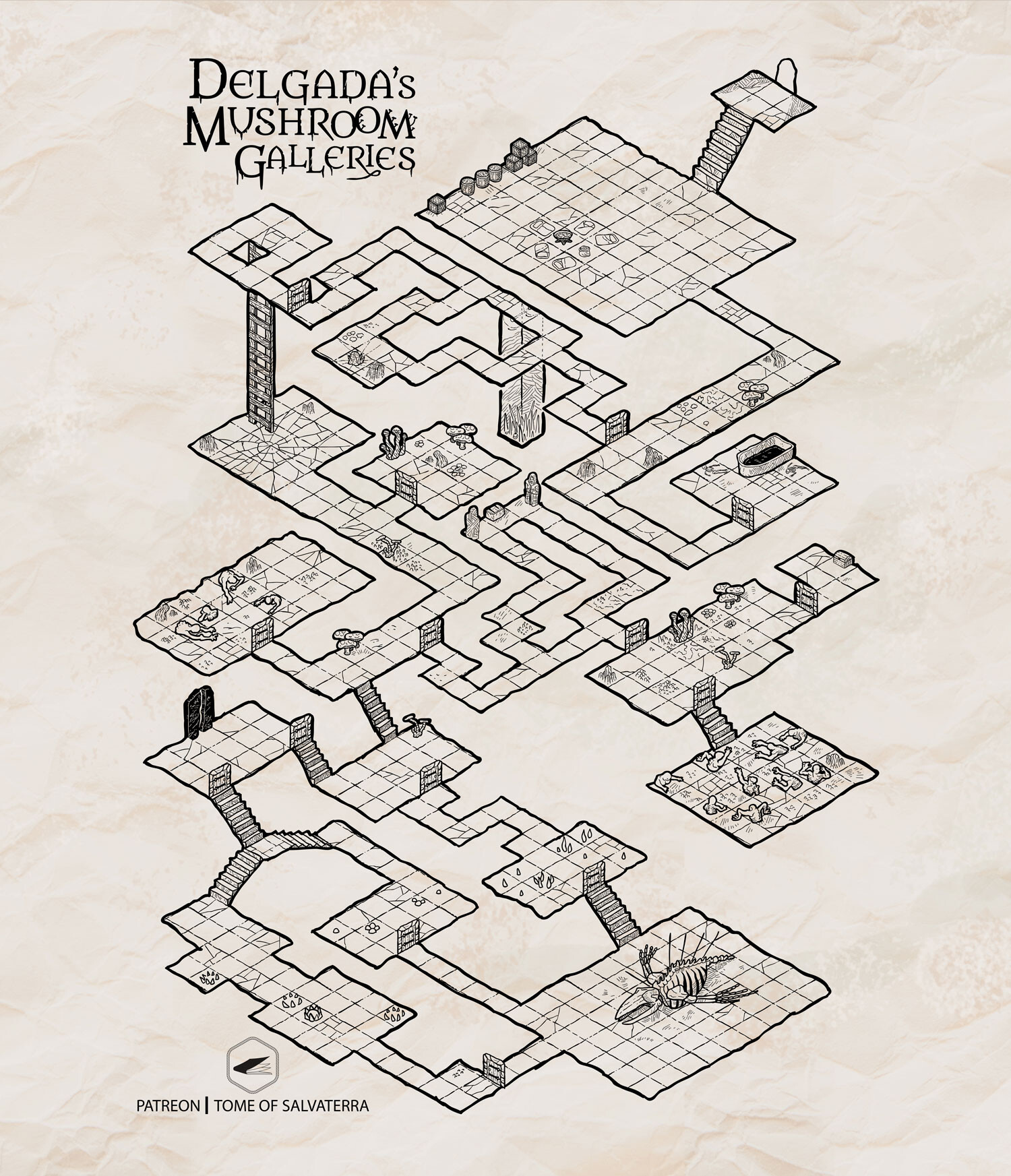 ArtStation - Two Isometric Maps - 2021