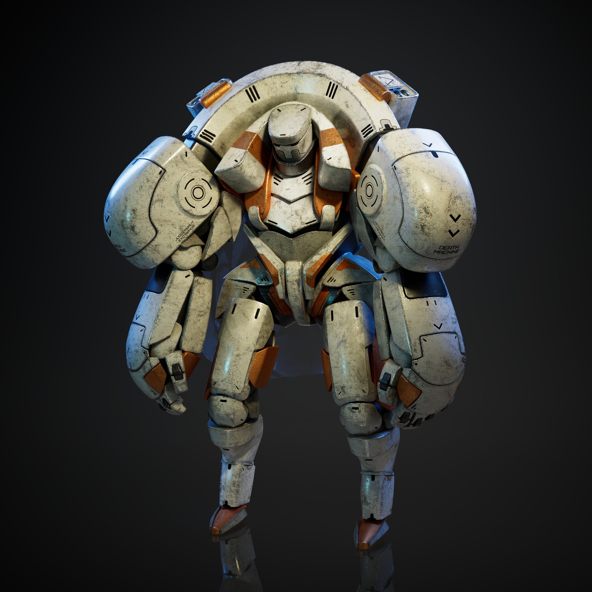 ArtStation - Juggernaut Exo Armor