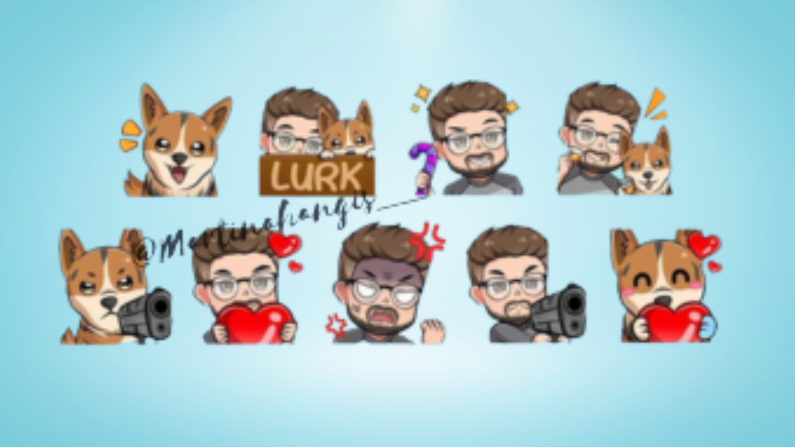 ArtStation - Twitch emotes