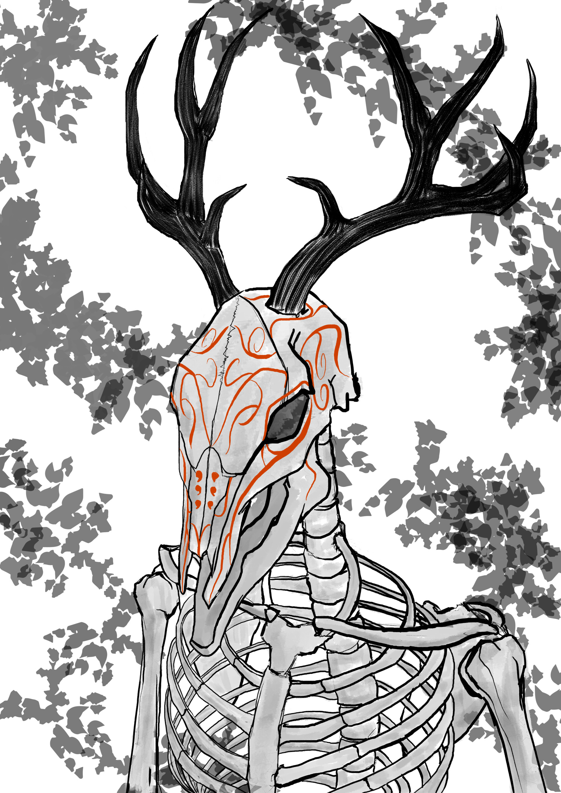 ArtStation - Day 124 of 365 (skull)