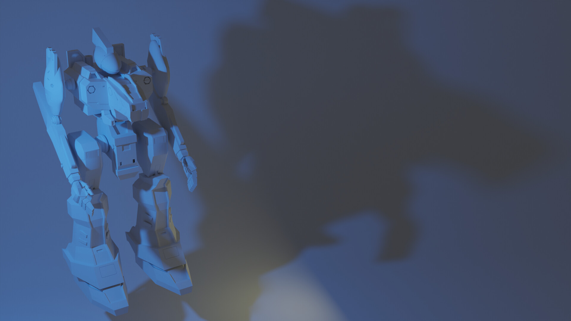 ArtStation - Armored Core 2: Nine Ball Hardsurface Model