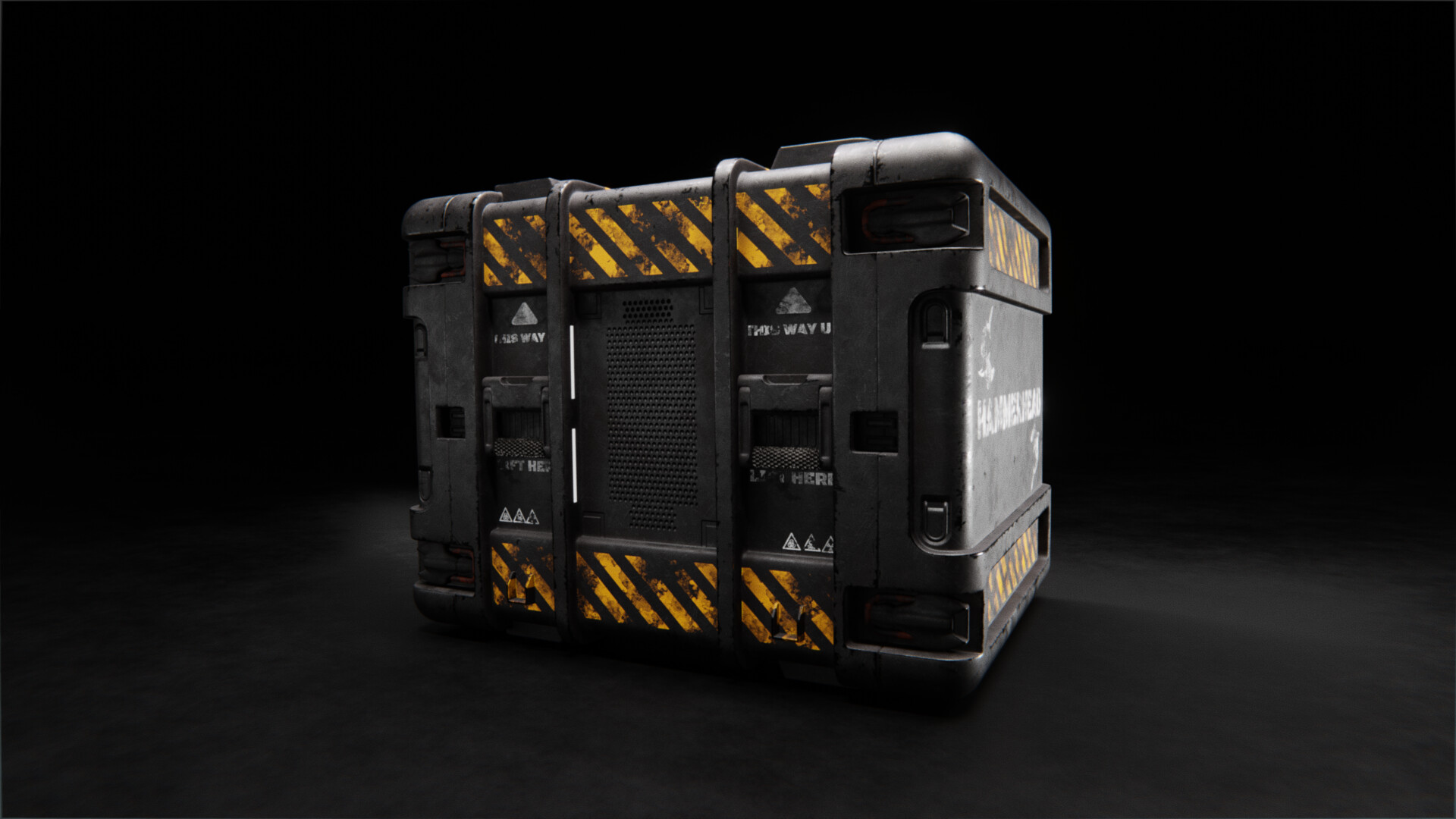 ArtStation - Sci-Fi Crate | Game Asset Creation