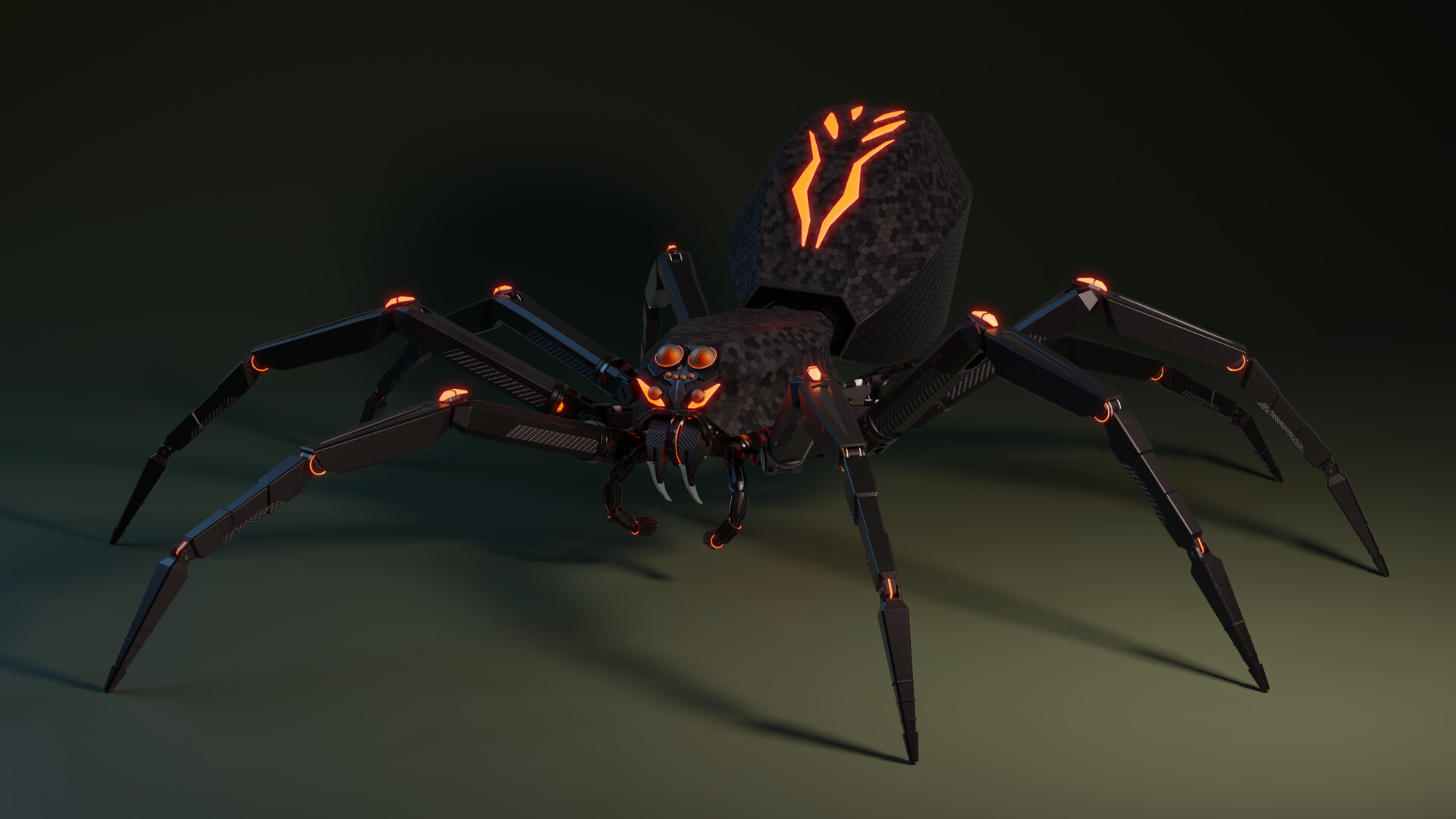 ArtStation - Robotic Spider