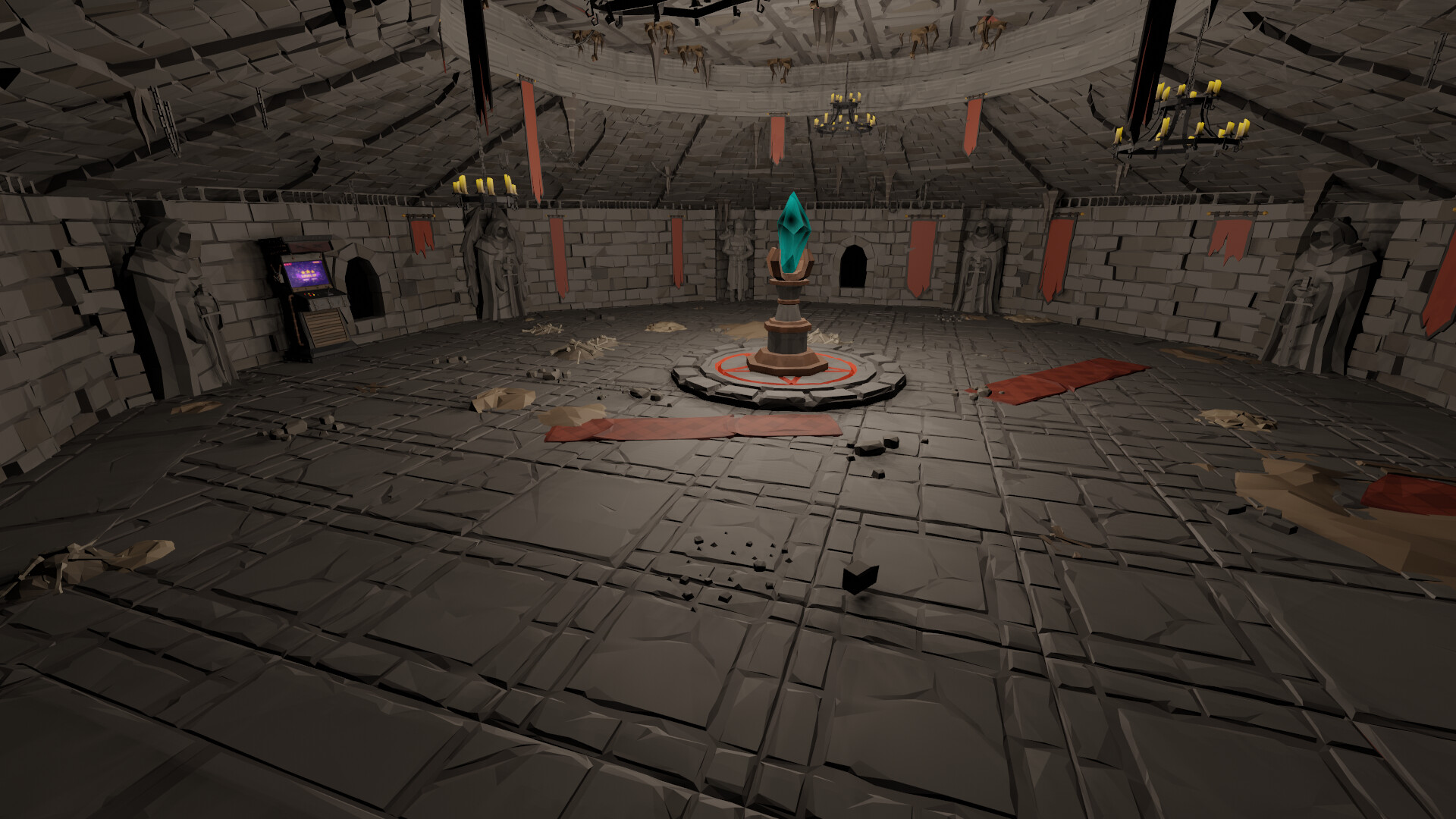 ArtStation - Geometry nodes Procedural Room Genartor