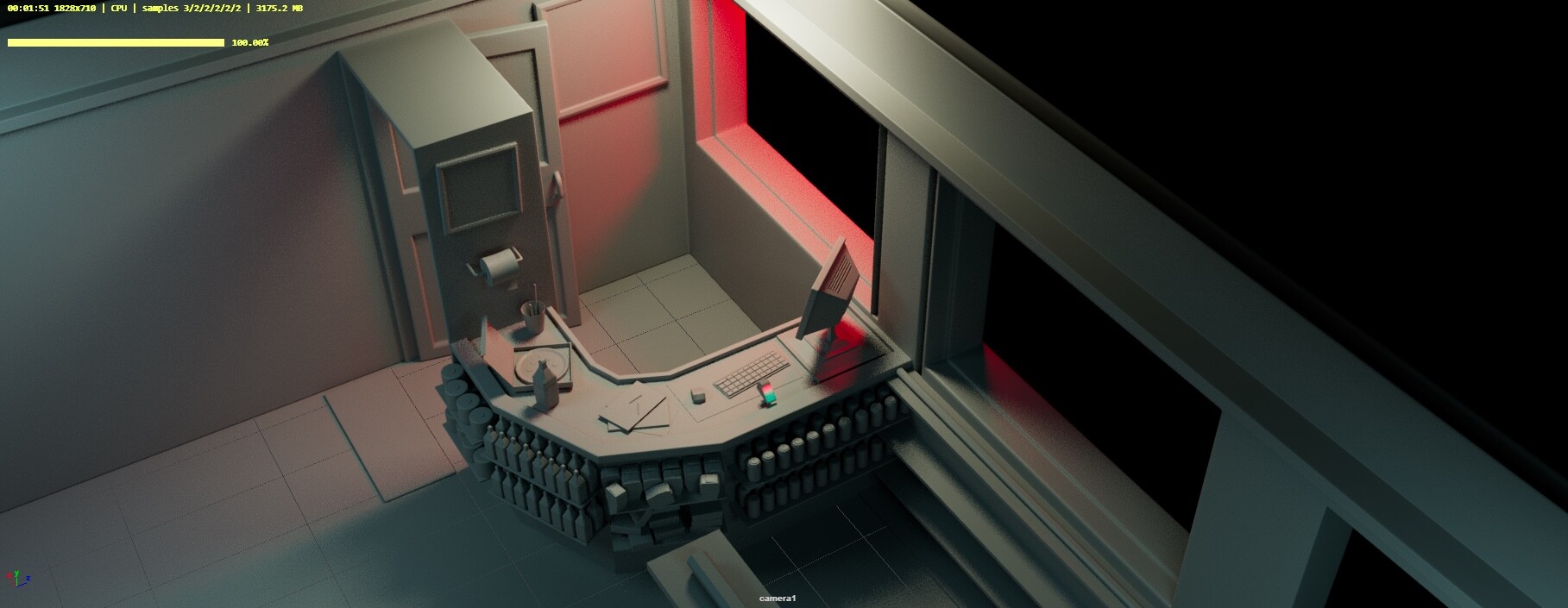 ArtStation - Gas Station Front Counter