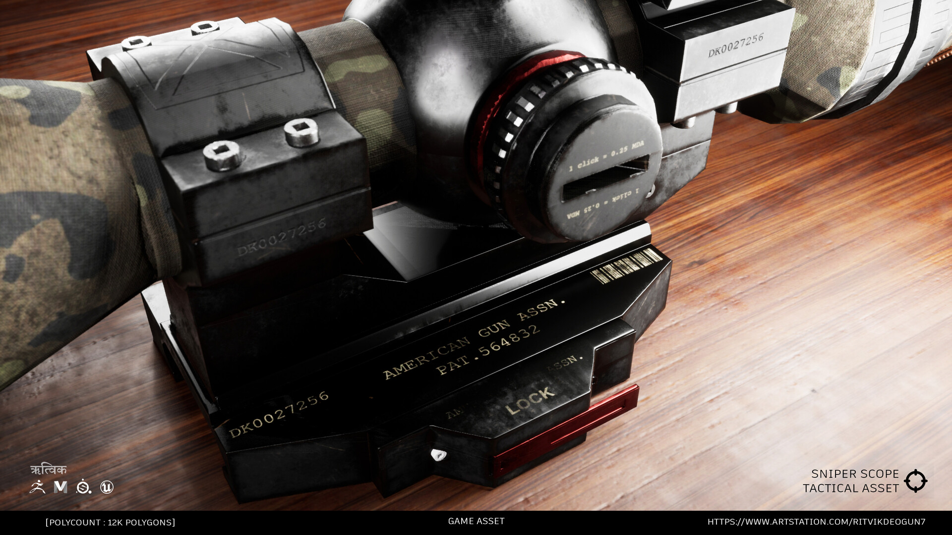 Ritvik Deogun - Sniper Scope Tactical Asset