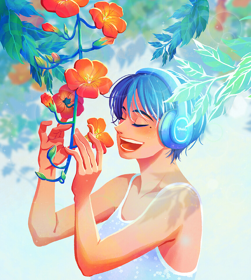 ArtStation - A summer song