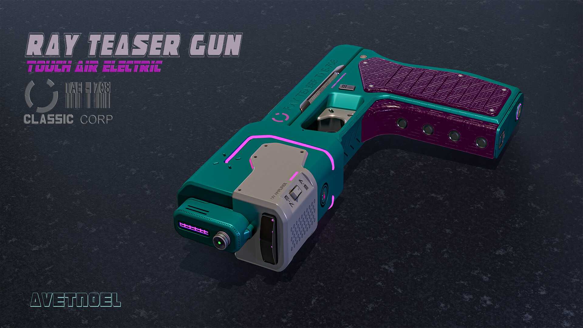 ArtStation - Ray Teaser Gun