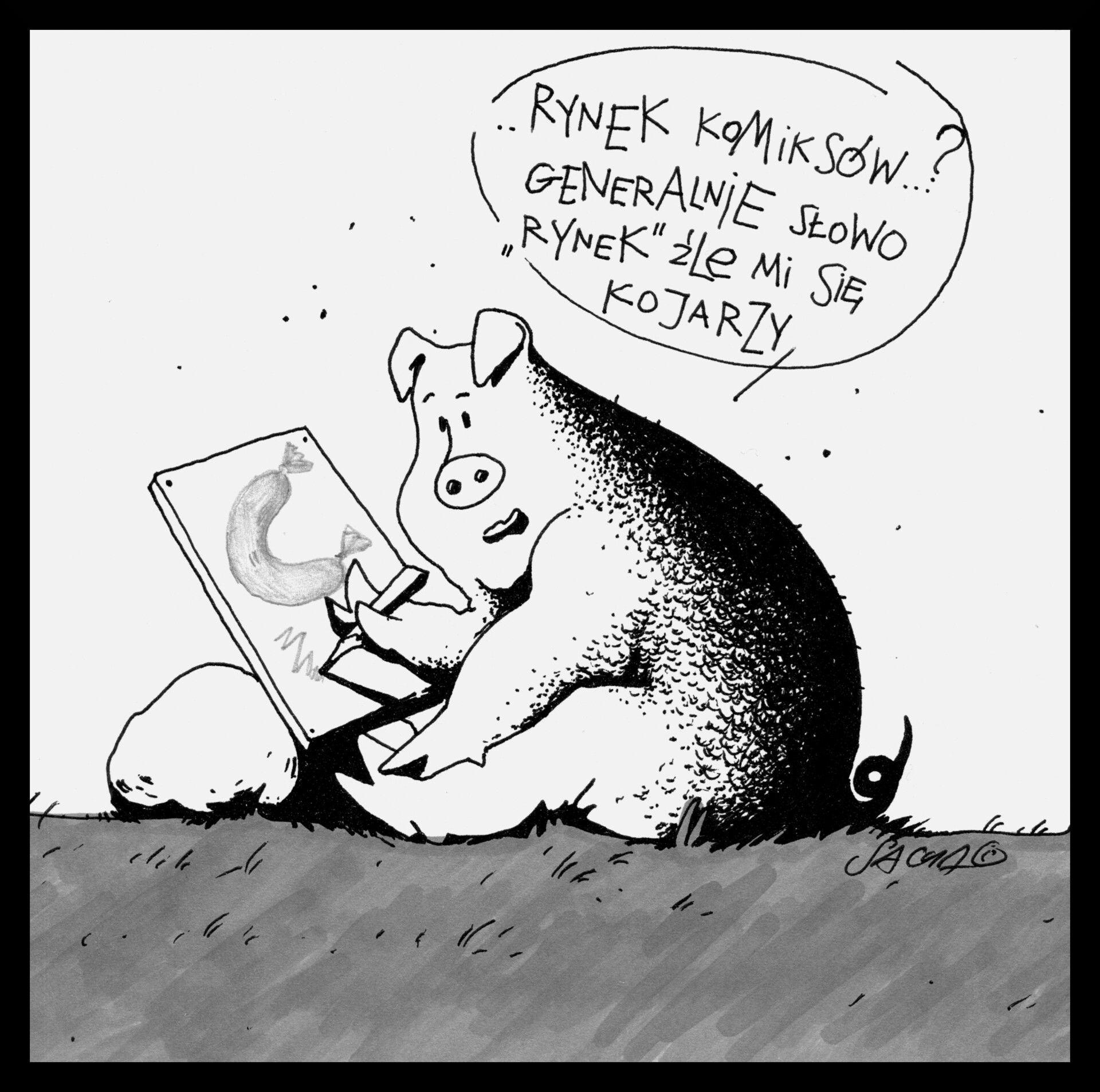 ArtStation - The comics market - illustration