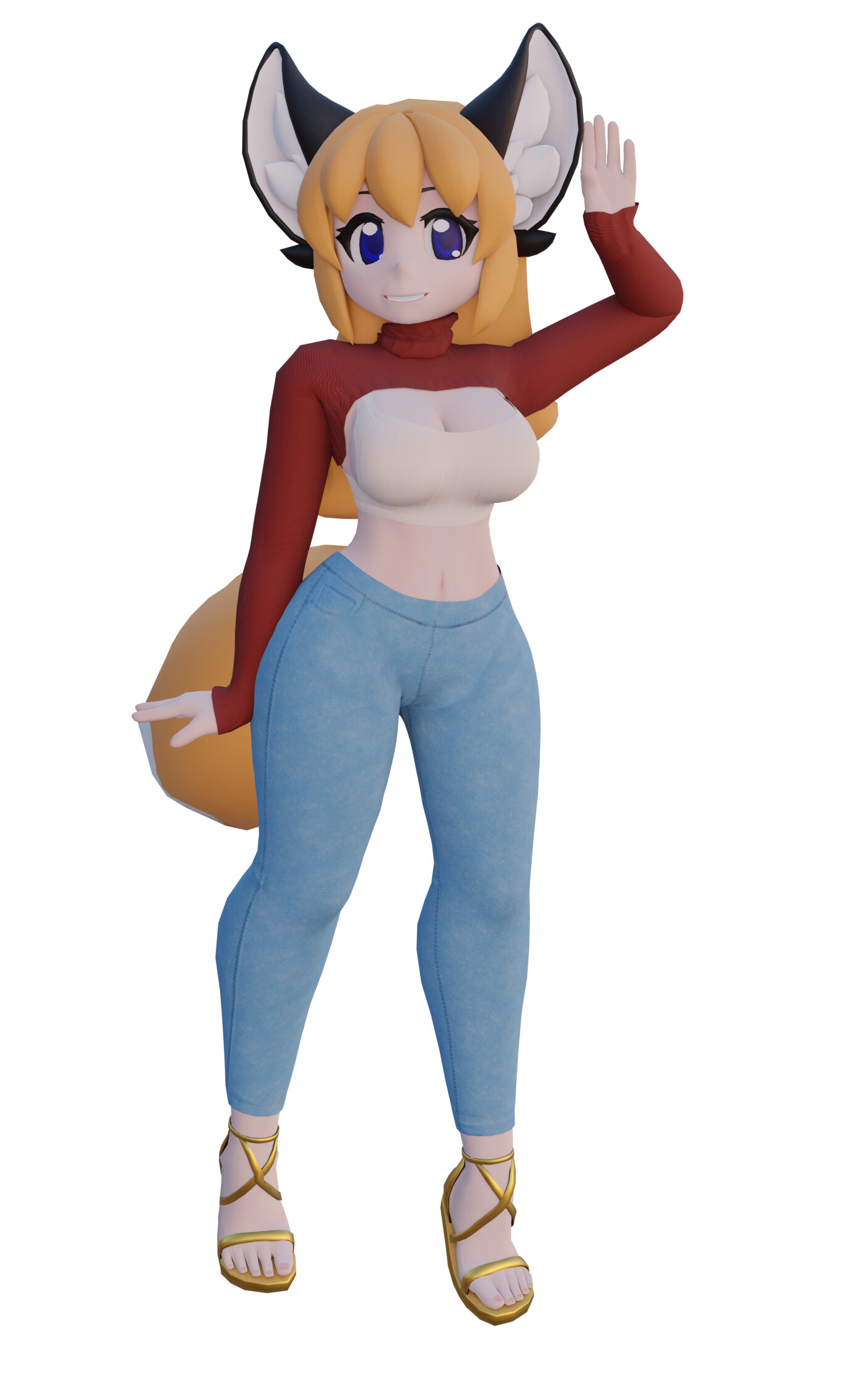 ArtStation - Art trade for Sandy, from KemonoCafé