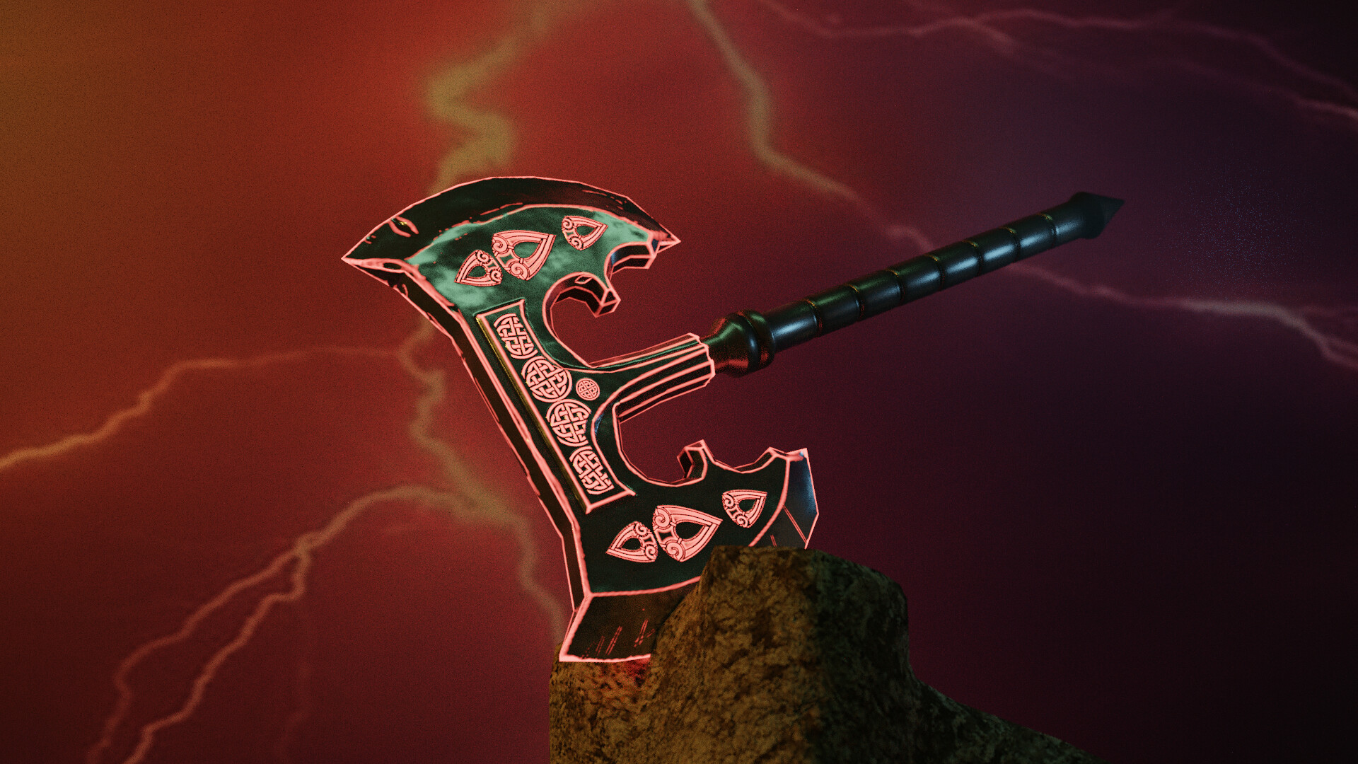ArtStation - Runic axe