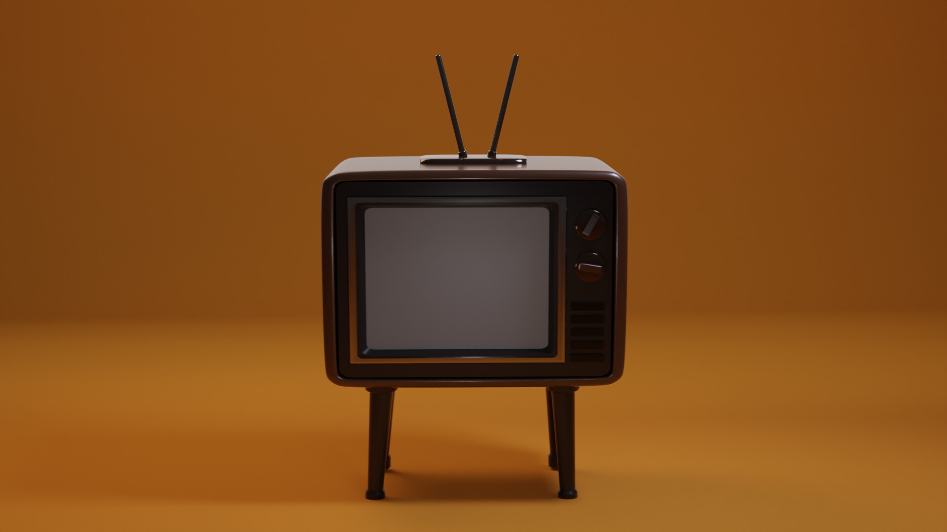 ArtStation - Retro TV low poly