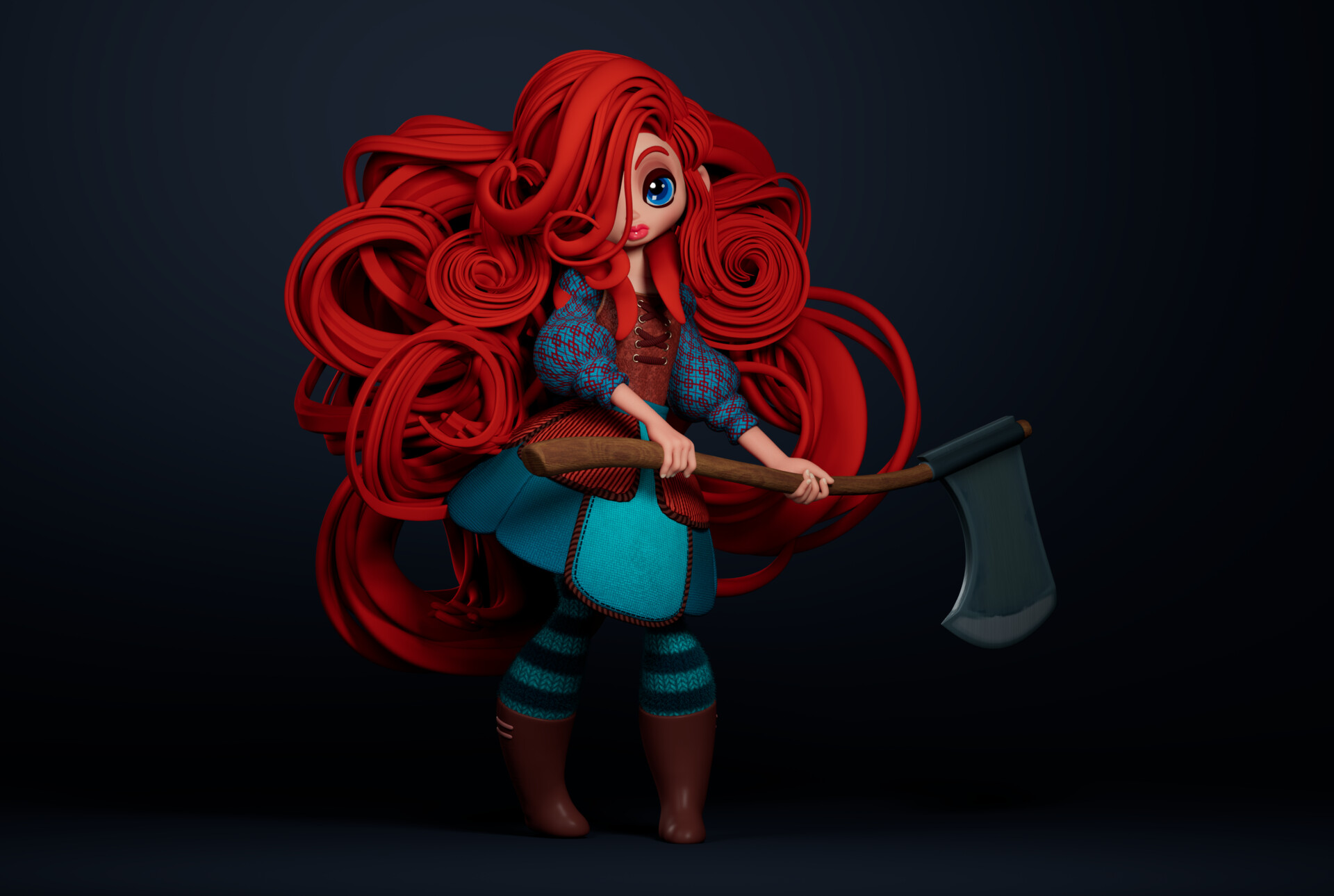 ArtStation - Killer Doll