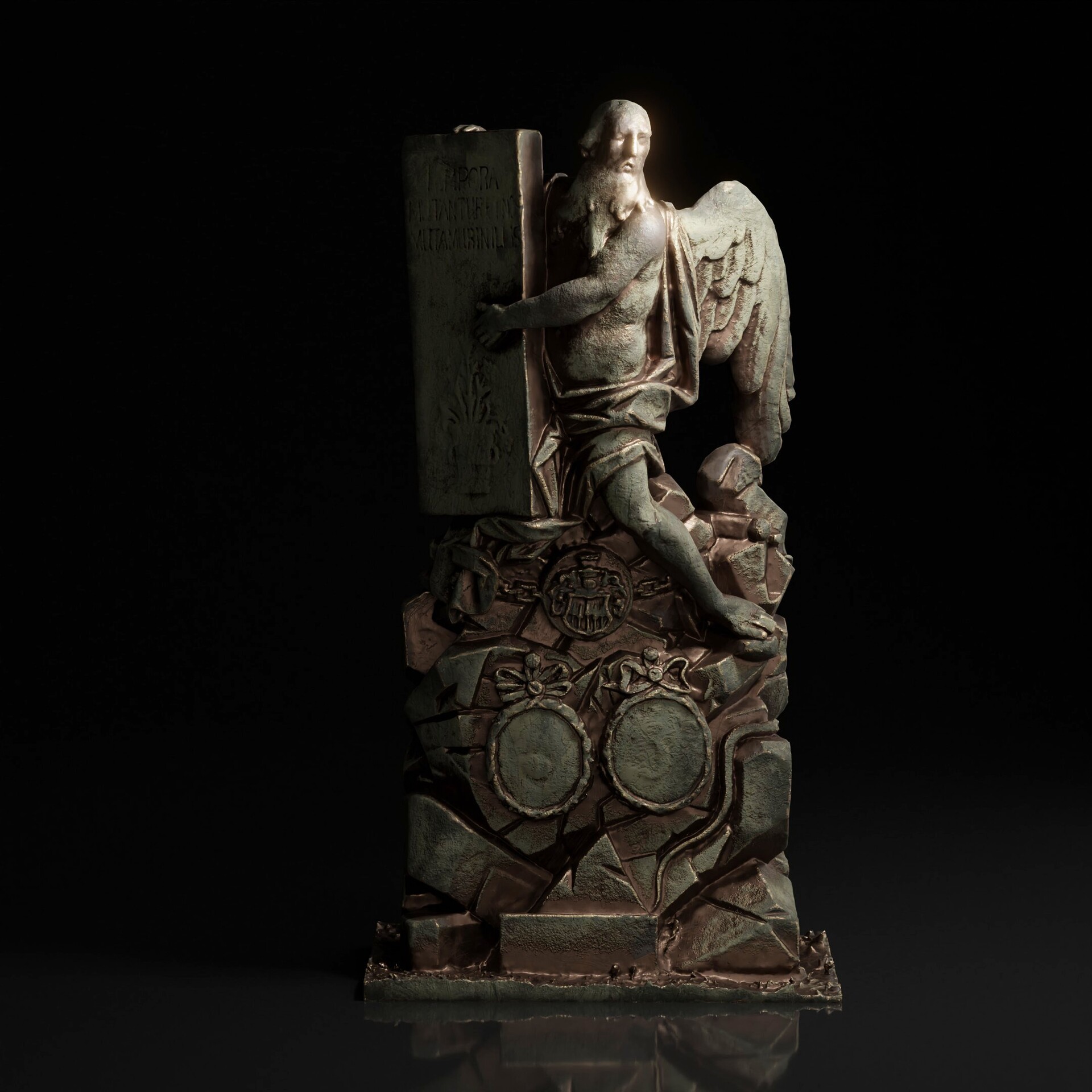 ArtStation - Famous Roman Sculpture Made Of Bronze 013