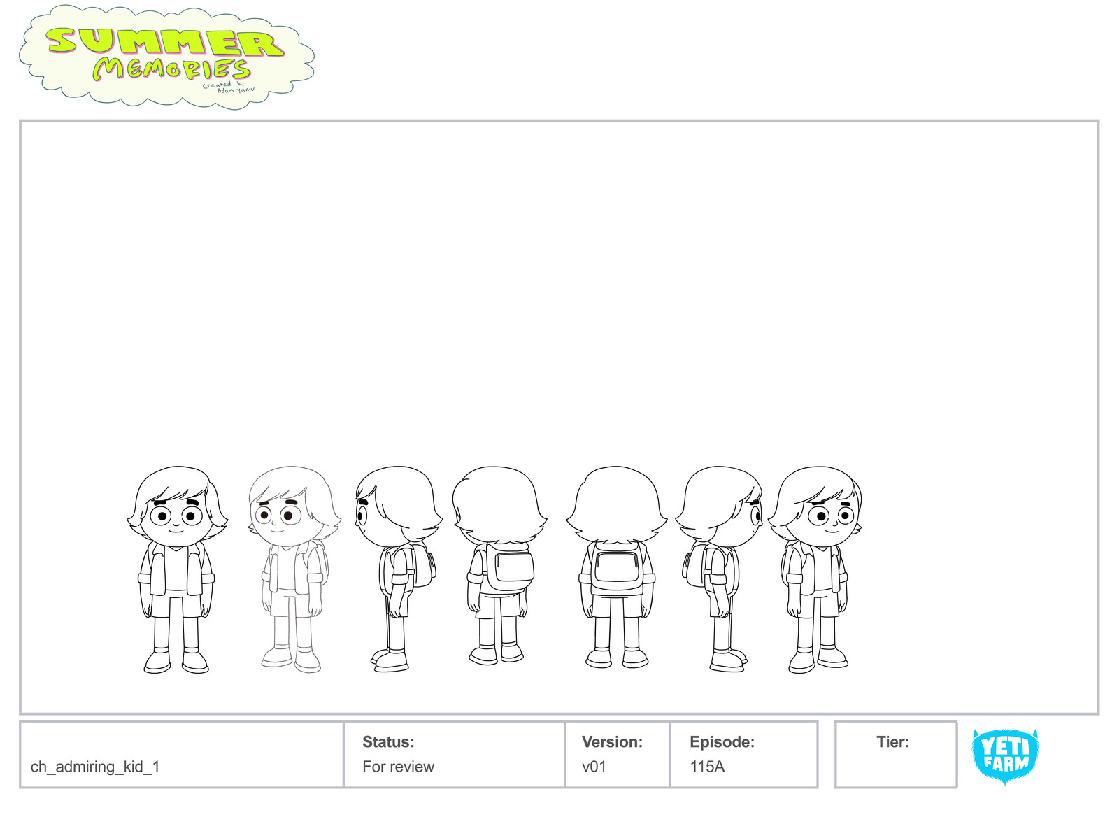 Matt Mozgiel - Freelance Character Rotations from the tv series Summer ...
