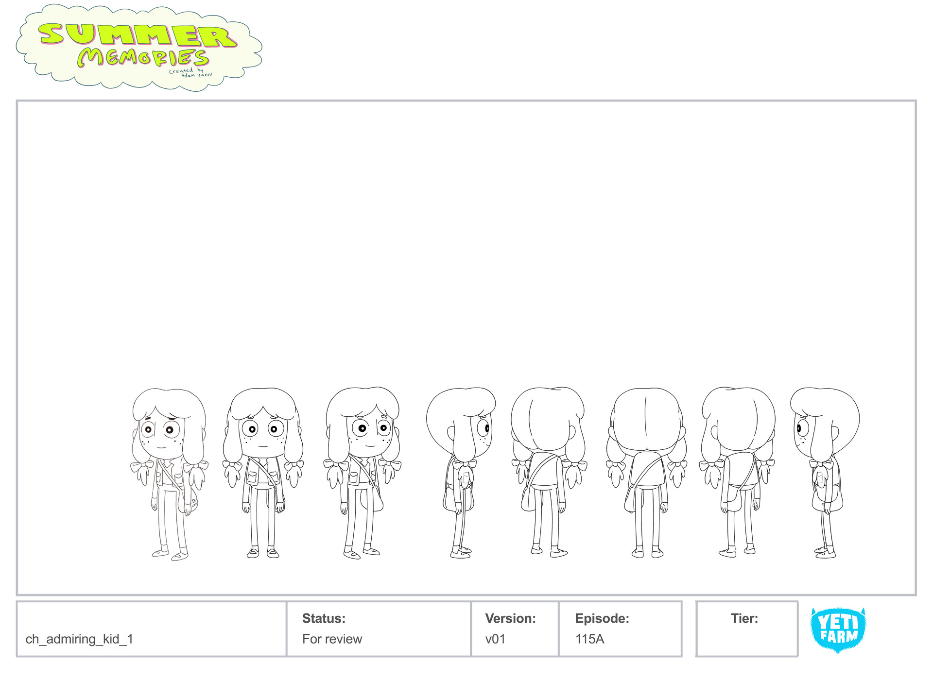 Matt Mozgiel - Freelance Character Rotations from the tv series Summer ...