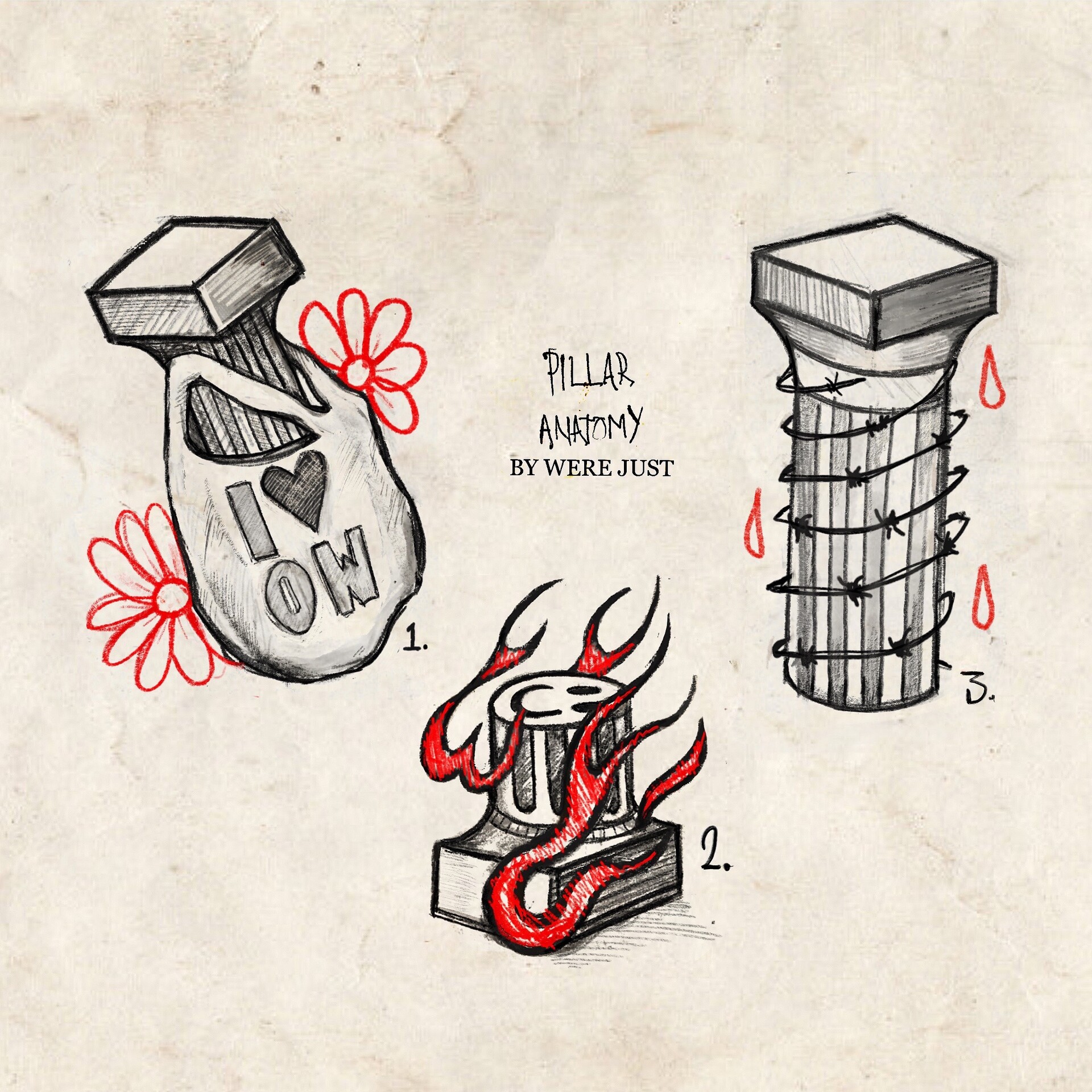 ArtStation - Pillar anatomy