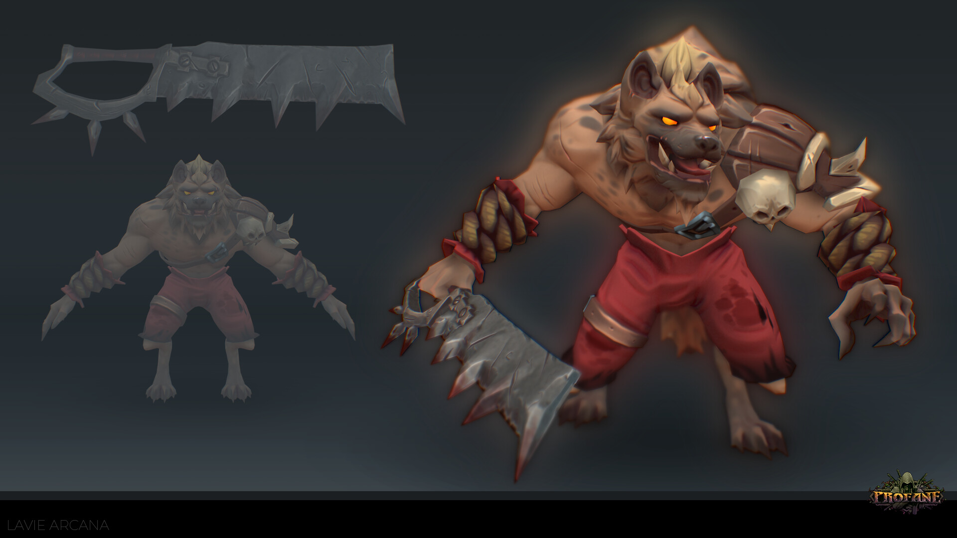 ArtStation - Gnoll - PROFANE