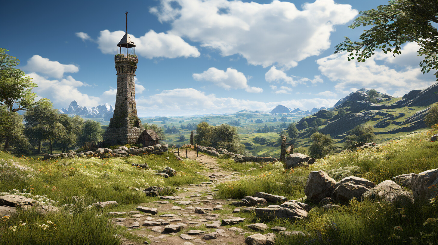 ArtStation - Tower Medieval