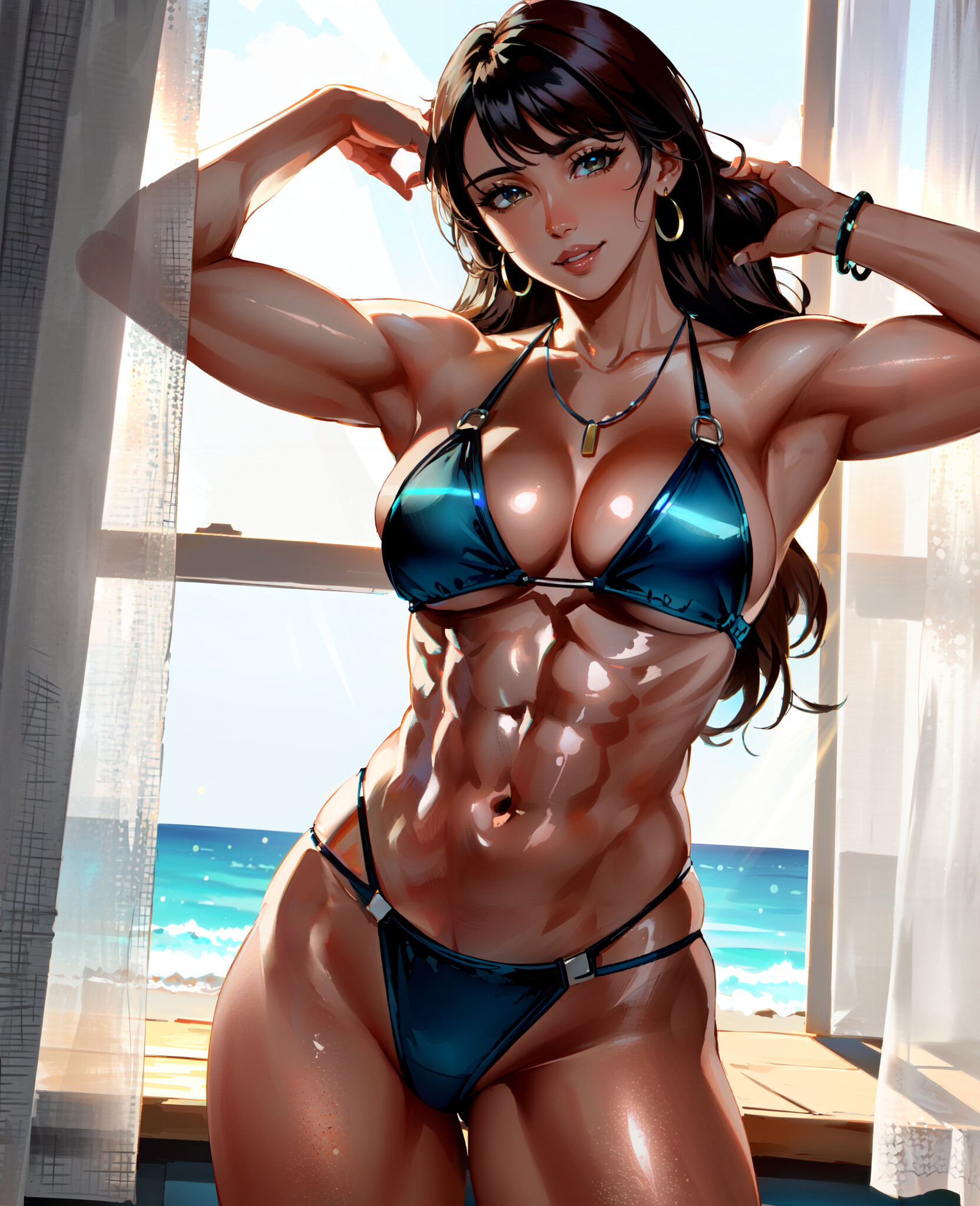 ArtStation - Muscle Mommies - Mona