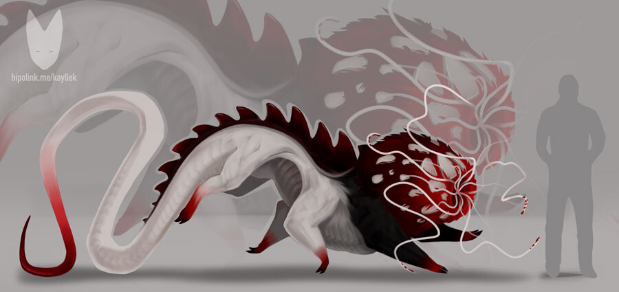 ArtStation - Chthonic creepy creature