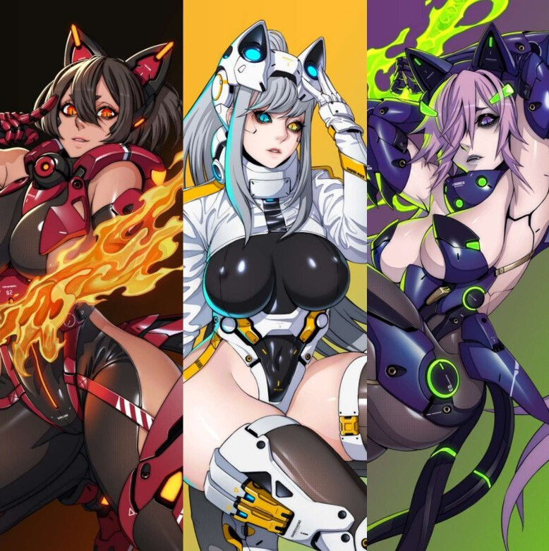 BUNNINARI - Nekomata unit 化貓×火車×貓又