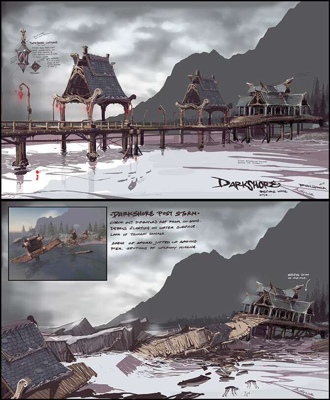 Brian Huang - World of Warcraft: Cataclysm Concept Art (2009)