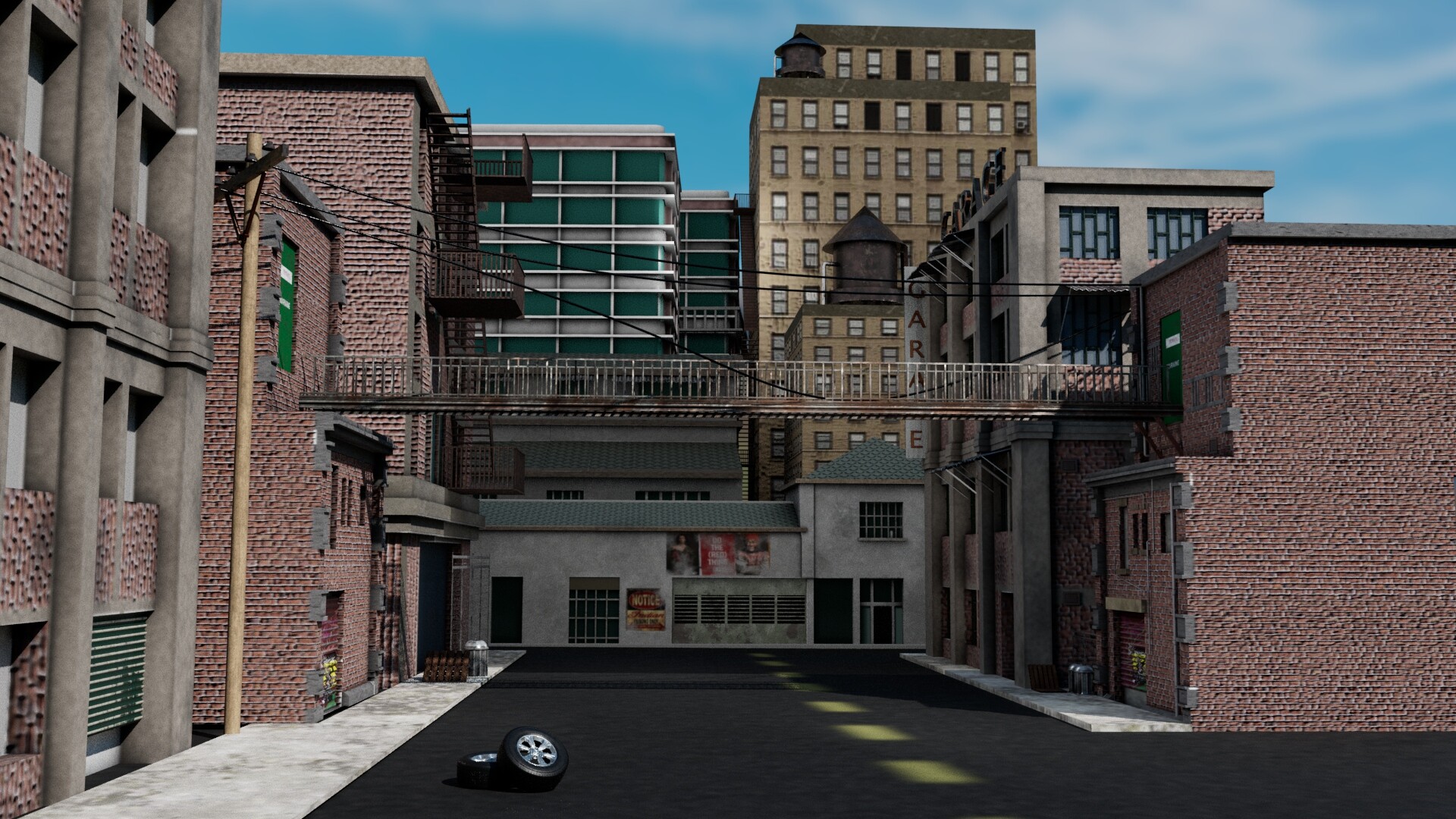 ArtStation - 3d city enviroment